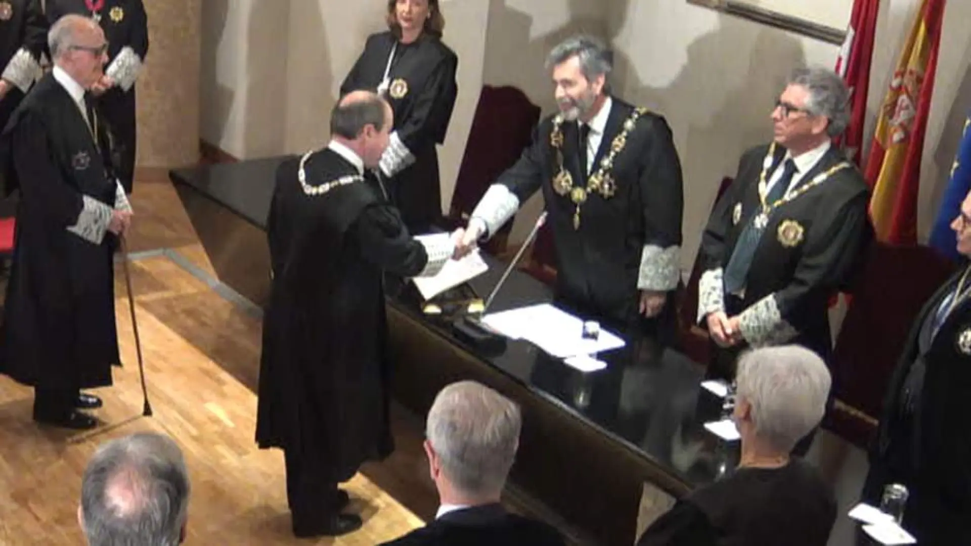 Vídeo: Vídeo: Toma de posesión de Celso Rodríguez como presidente del TSJM