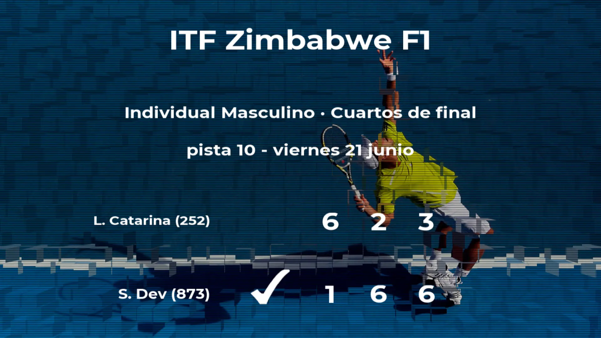 S D Prajwal Dev - Lucas Catarina: Resultado, resumen y estadísticas en ...