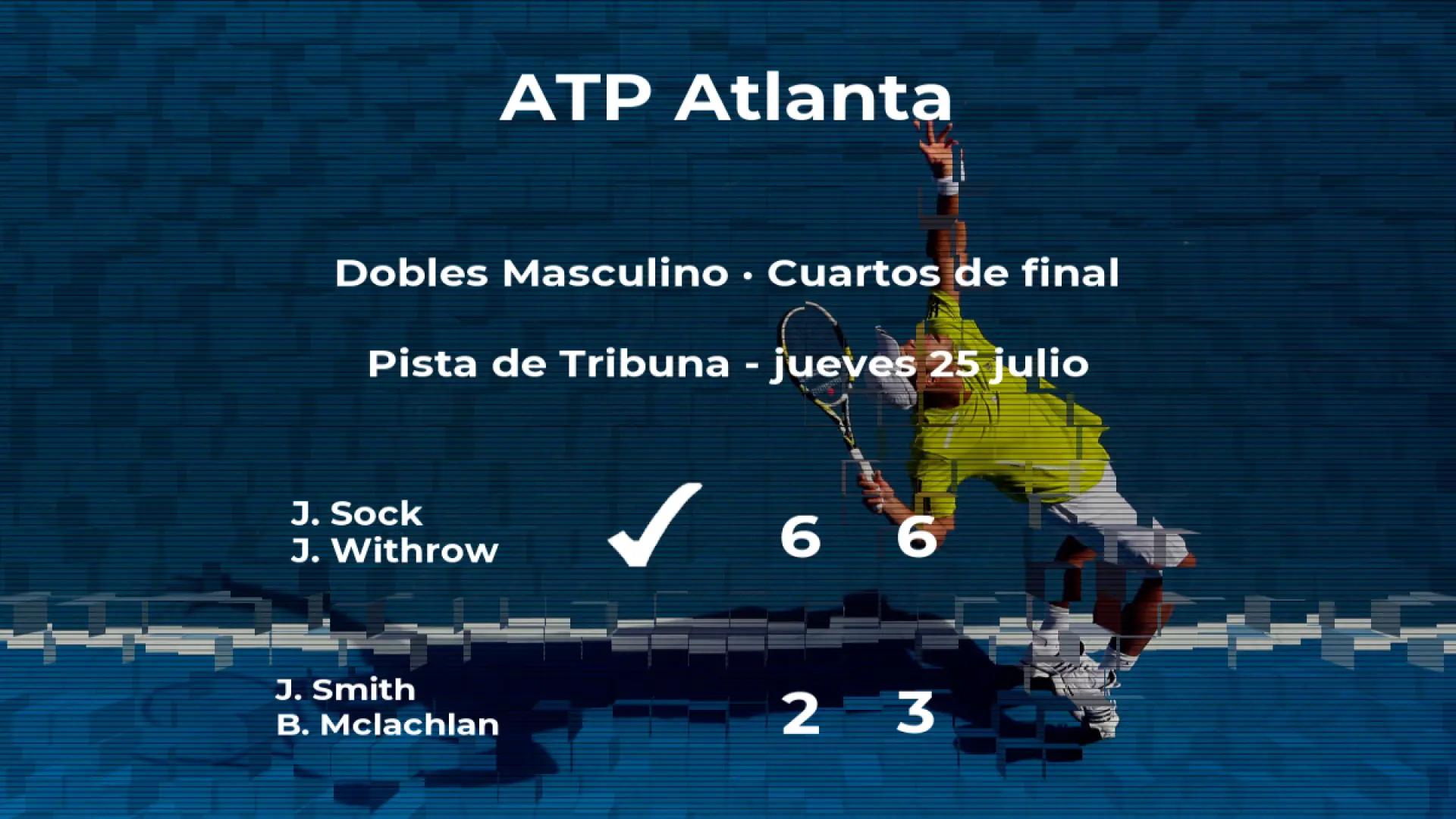Jack Sock y Jack Withrow - John-Patrick Smith y Ben Mclachlan ...
