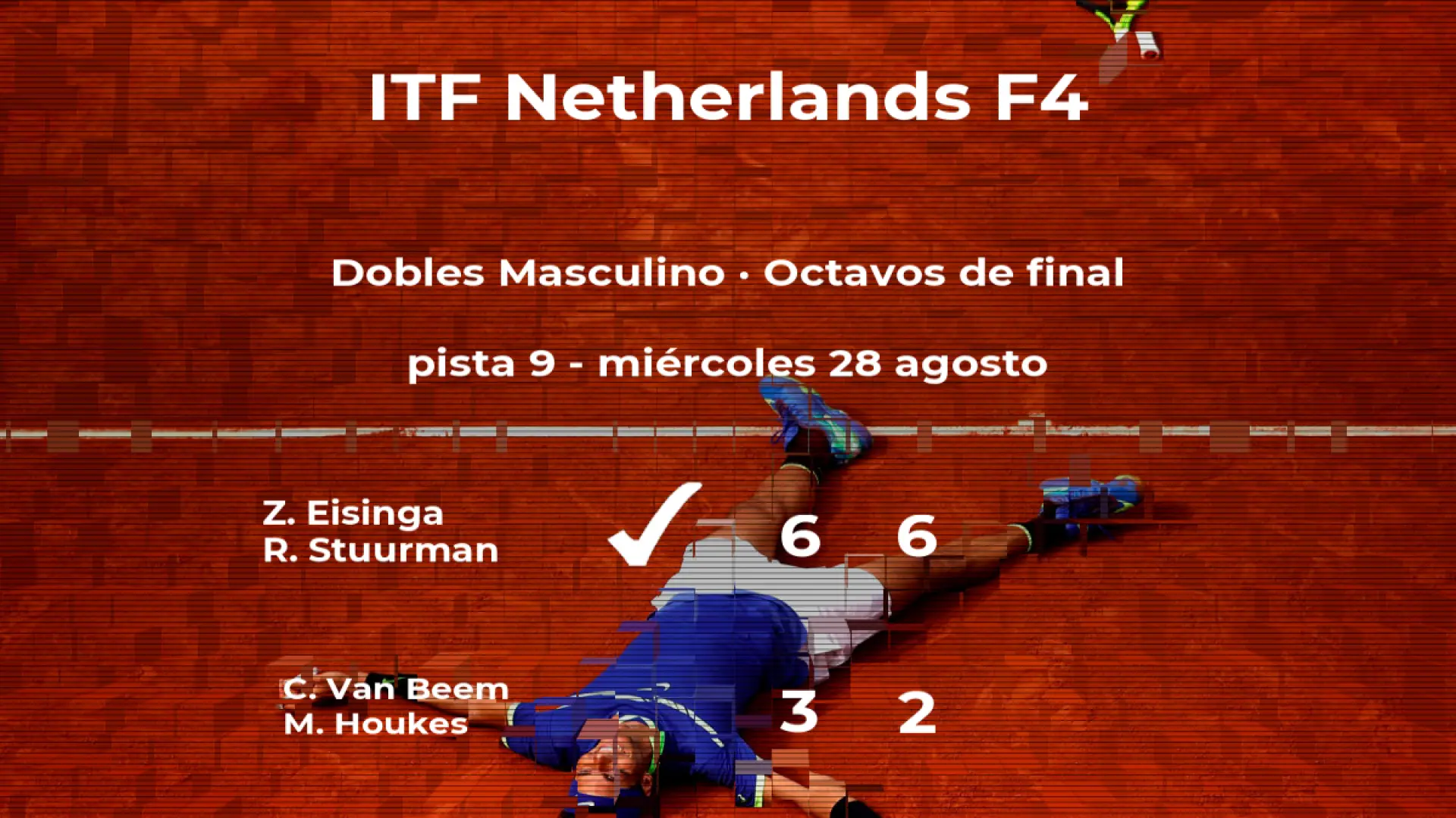 Zachary Eisinga y Roland Stuurman - Colin Van Beem y Max Houkes ...