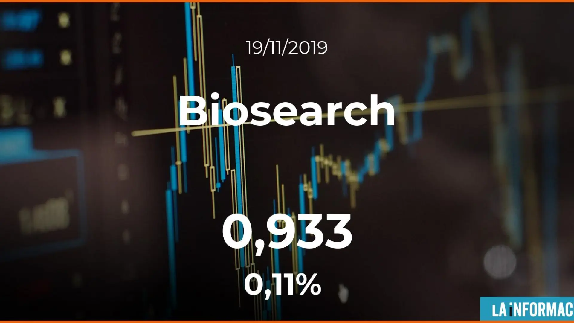 Cotización de Biosearch del 19 de noviembre
