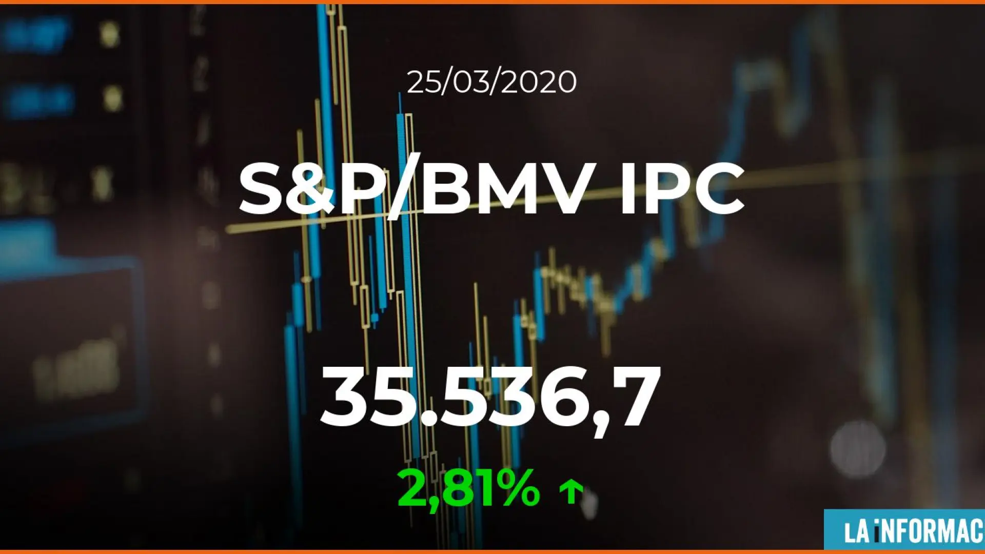 Cotización del S&P/BMV IPC del 25 de marzo