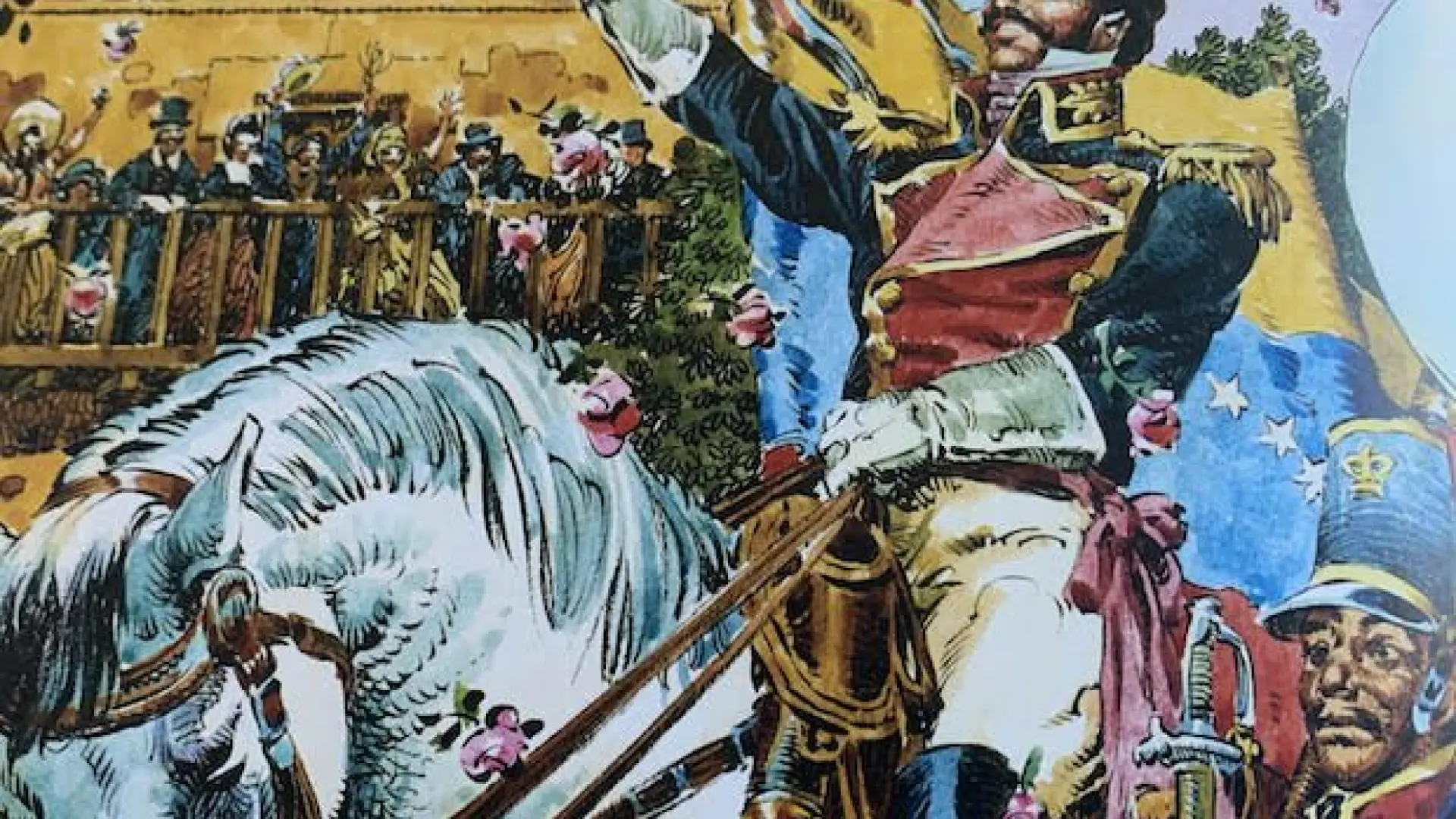 Simón Bolívar, héroe también de cómic