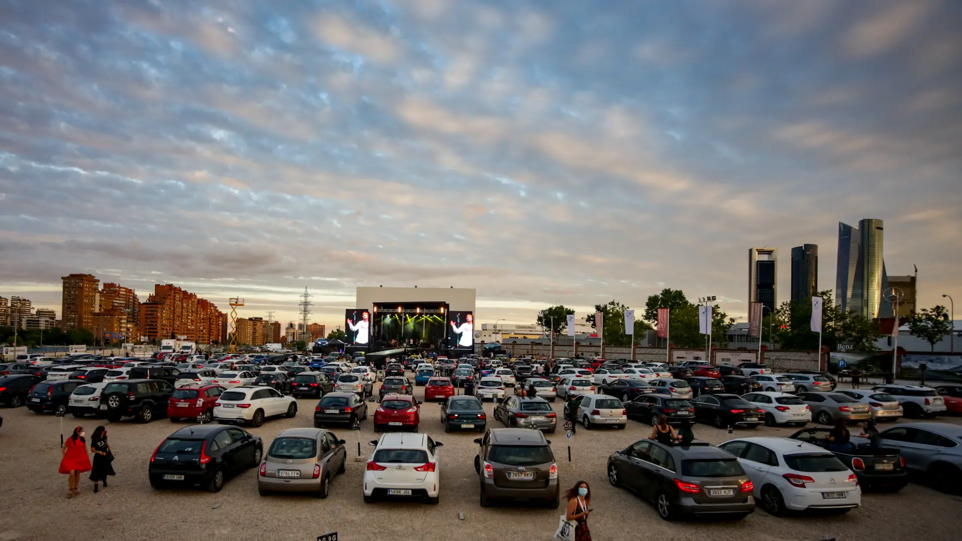 Autocine Madrid Race: más allá que un plan de película y palomitas