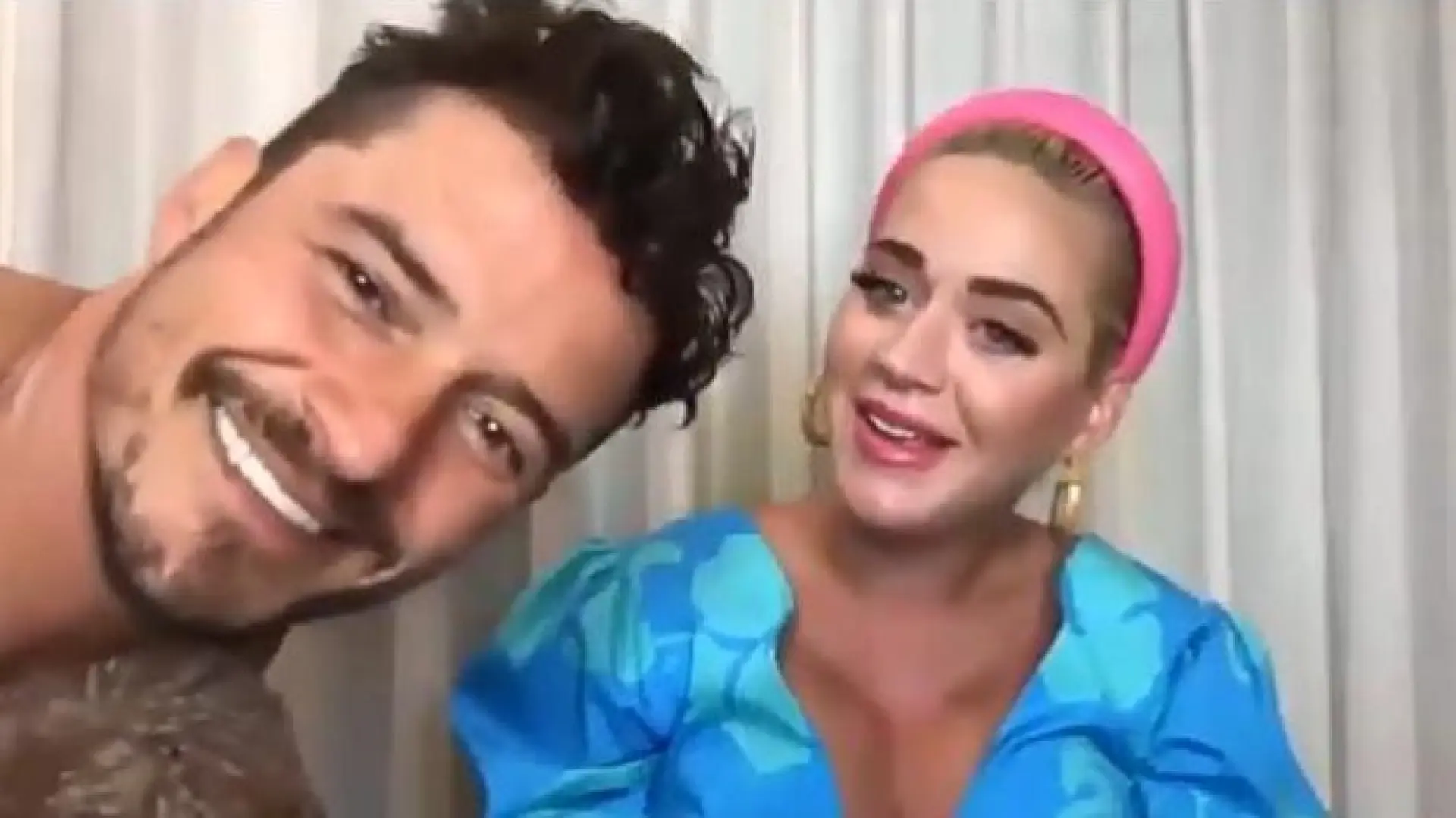 El ridículo susto en directo de Orlando Bloom a Katy Perry en pleno ...