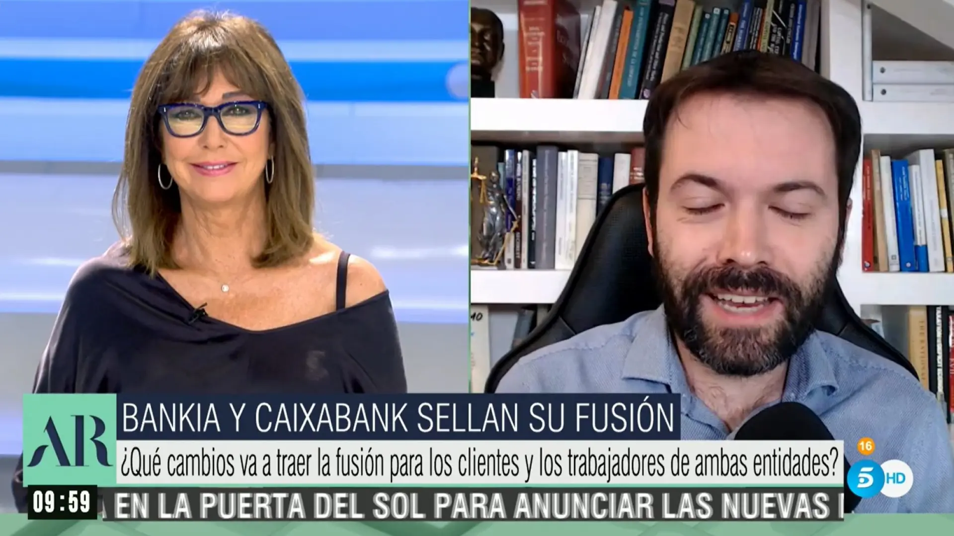 Ana Rosa sufre problemas técnicos en directo: "Me rindo y mira que soy ...