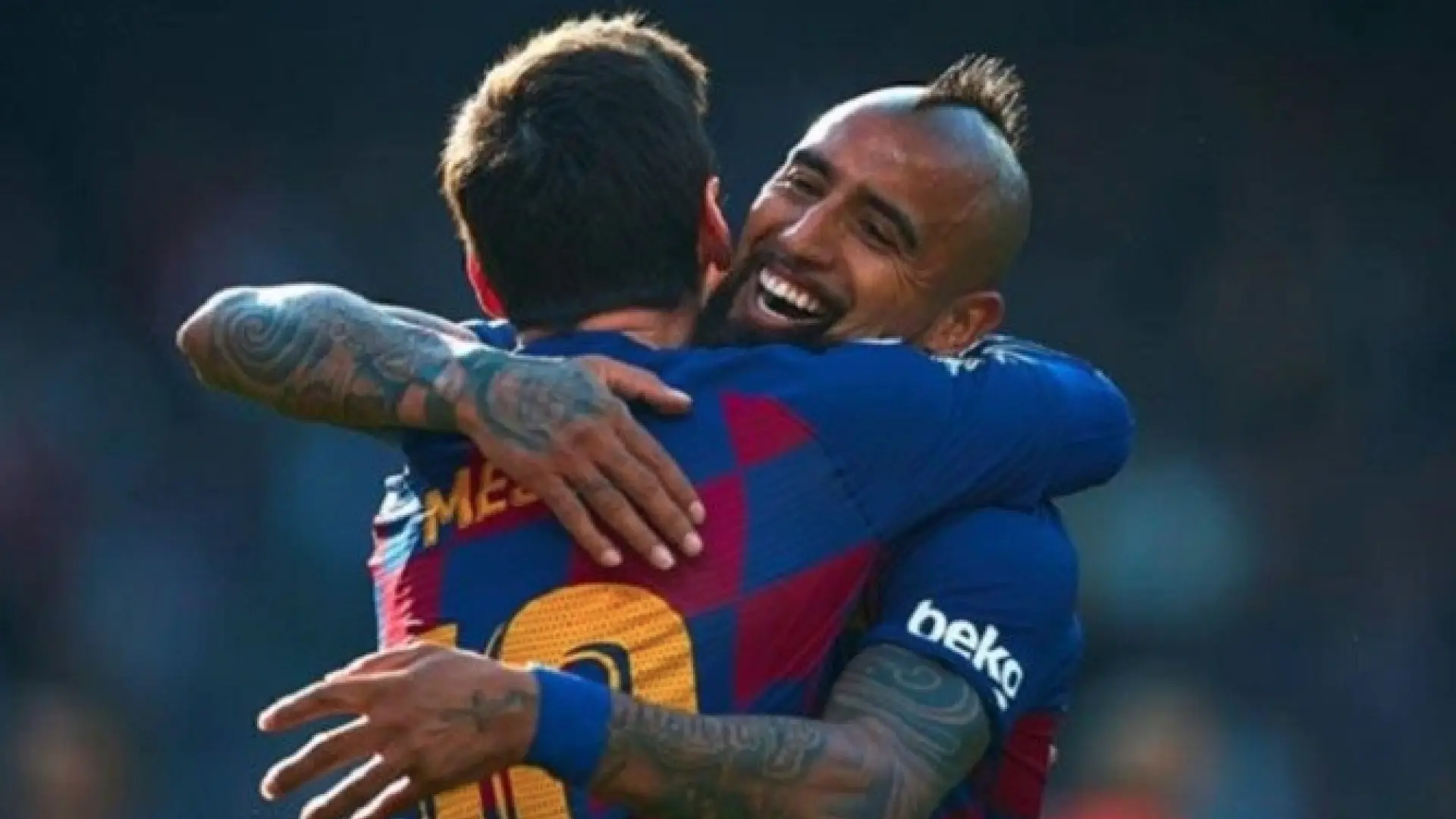 El enigmático mensaje de despedida de Messi a Arturo Vidal: "Nos ...