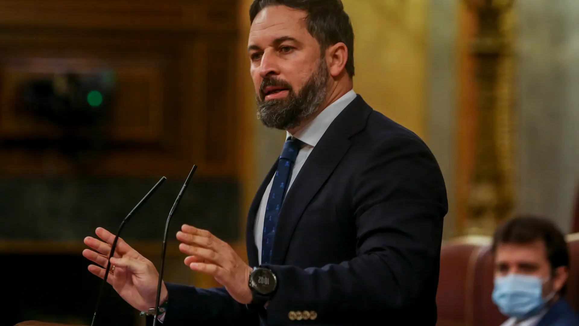 Abascal confirma ante el Congreso que pidió un préstamo de 736.000 ...
