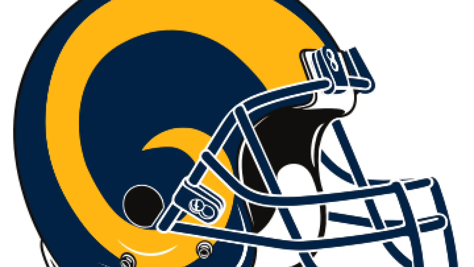 Elementos para la historia. El casco de los Los Angeles Rams