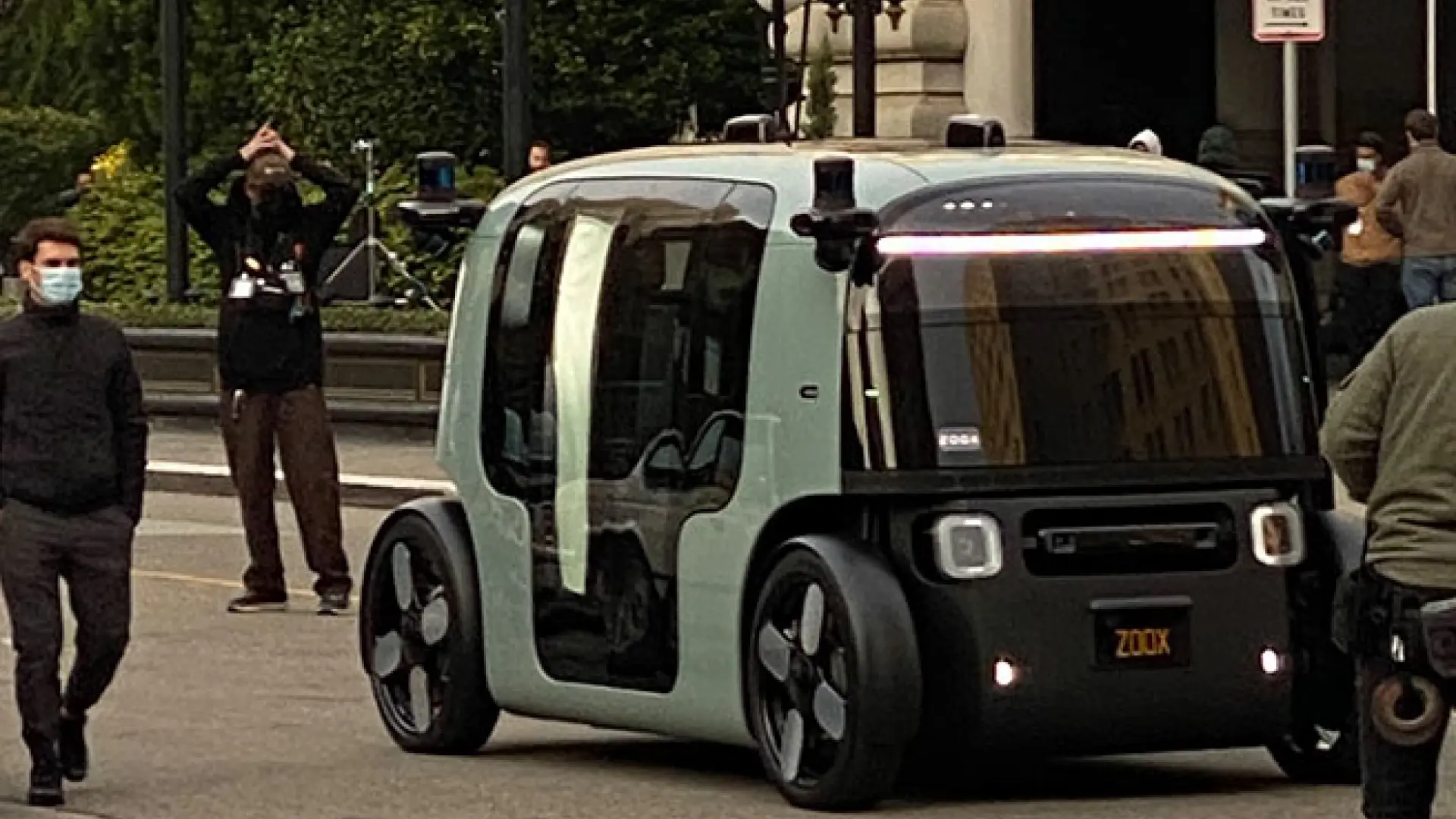 Se filtran las primeras imágenes de los taxis robotizados autónomos de Amazon