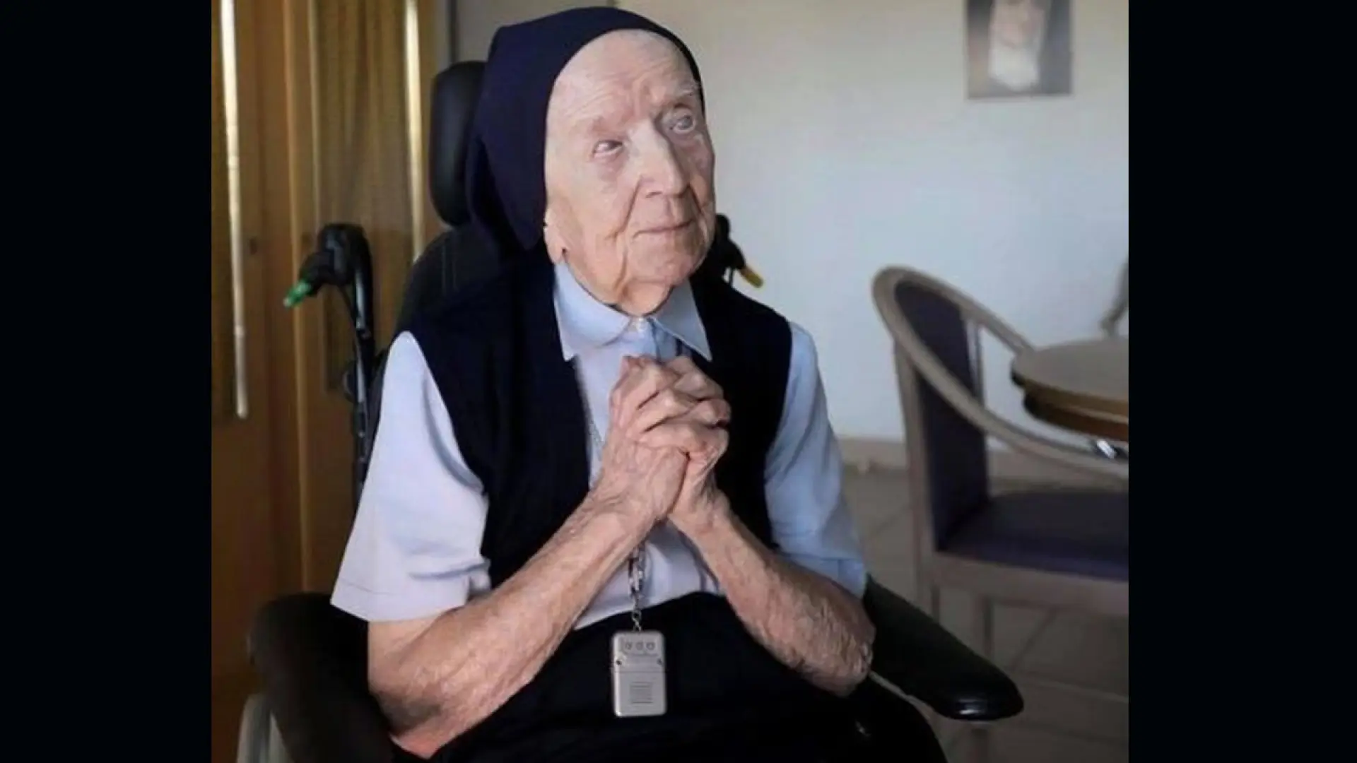 Una monja de 116 años, la persona viva más longeva de Europa, supera la Covid