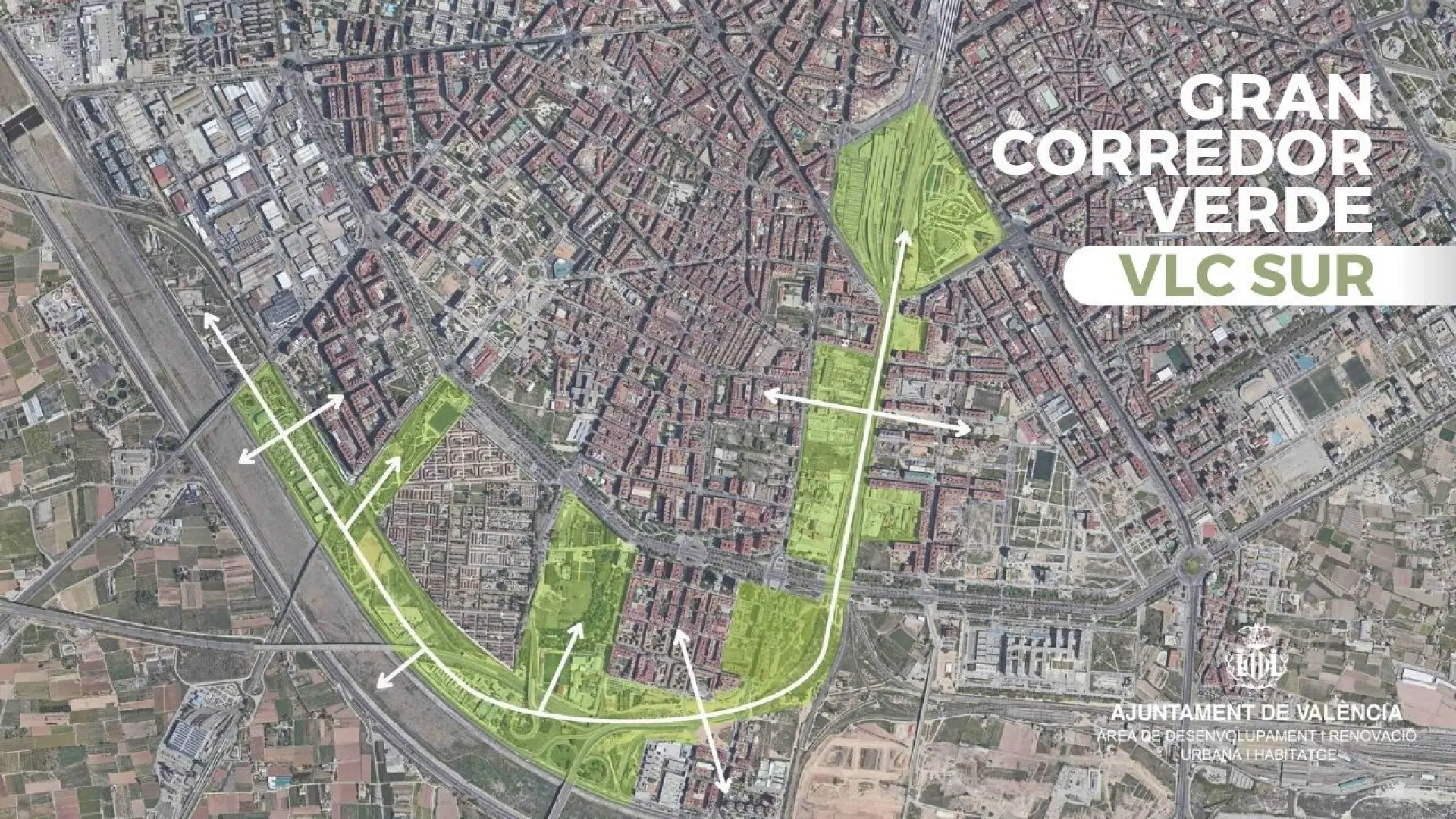 Un corredor verde conectará los barrios del sur de València con el ...
