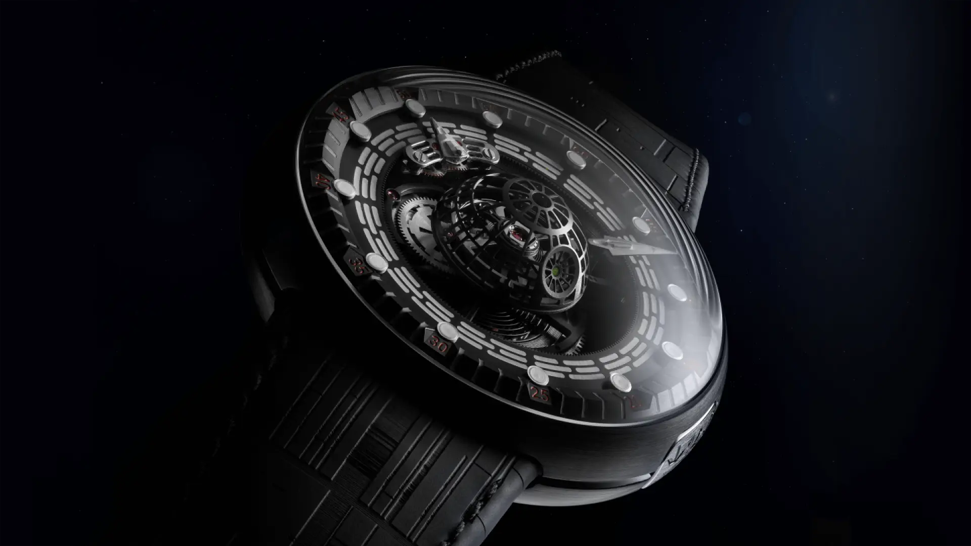 Si Darth Vader usara reloj, llevaría este: el 'wearable' definitivo de ...