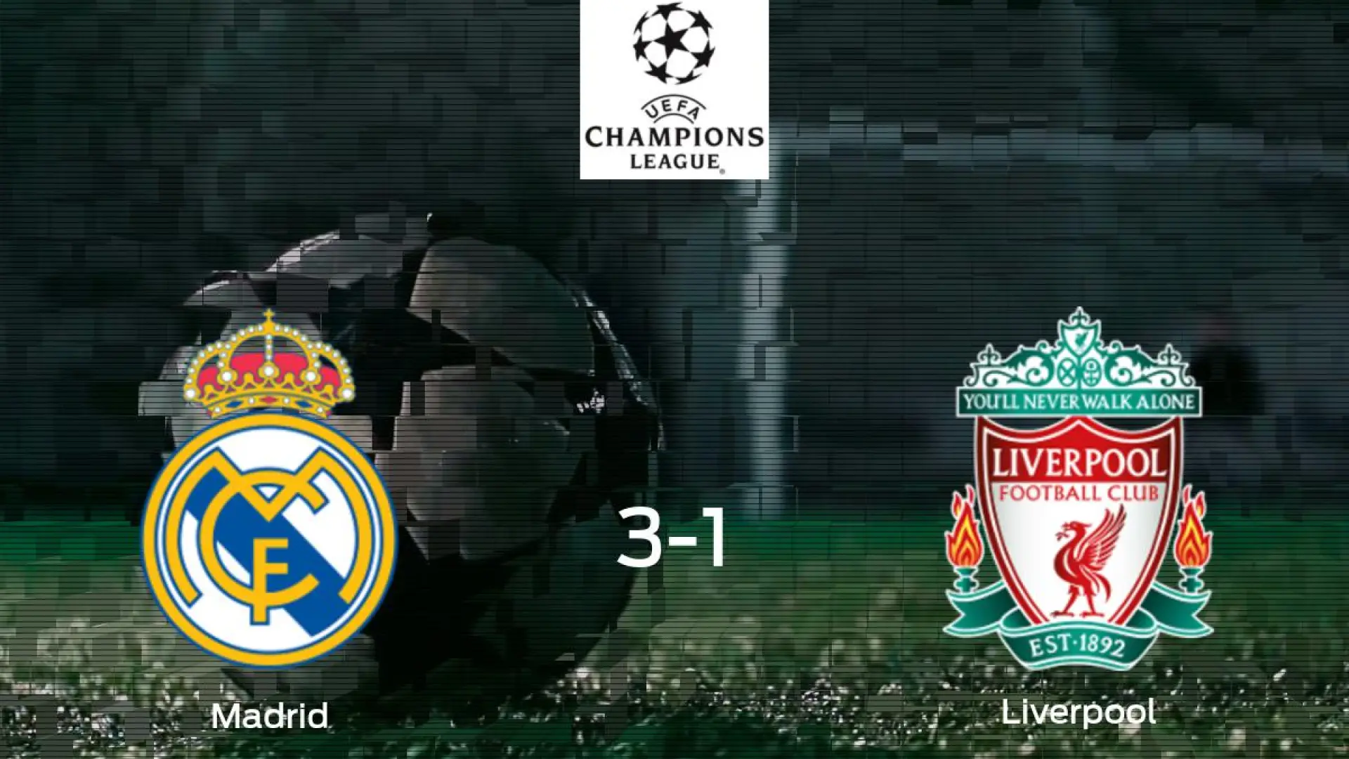 Real Madrid - Liverpool: Resultado, resumen y goles en directo del partido de fútbol de la ...