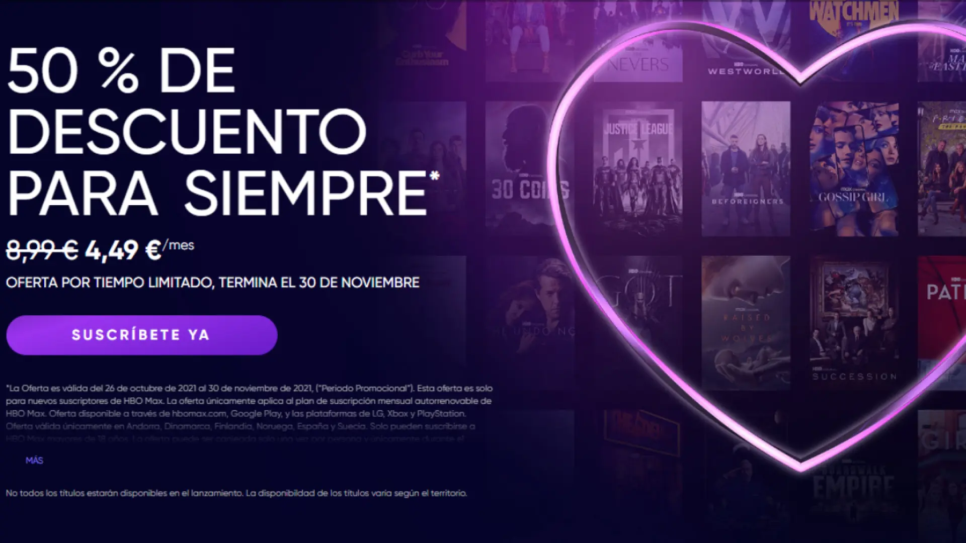HBO Max llega España con oferta: así puedes suscribirte como nuevo ...