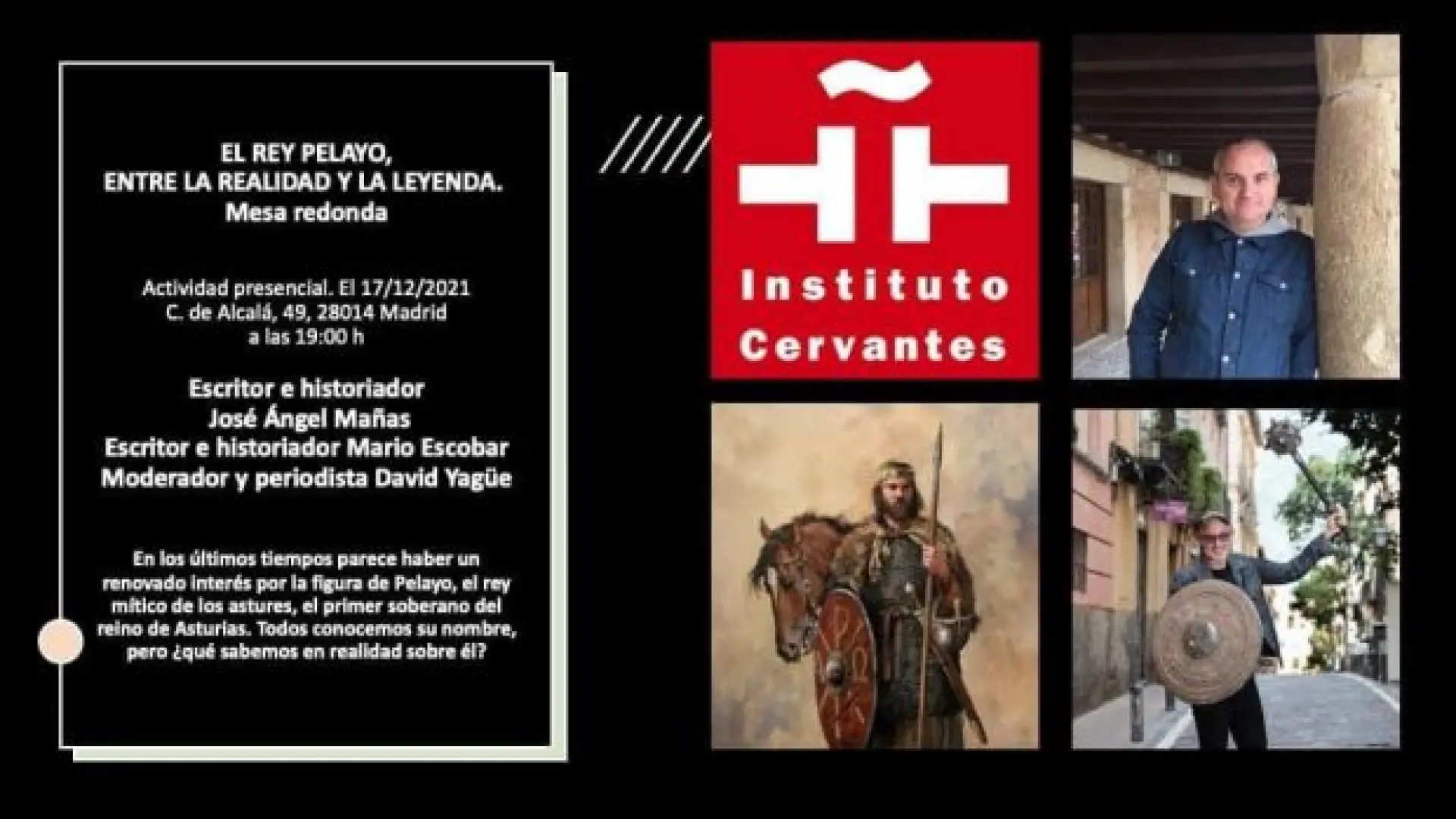 El rey Pelayo, entre la realidad y la leyenda, en el Instituto ...