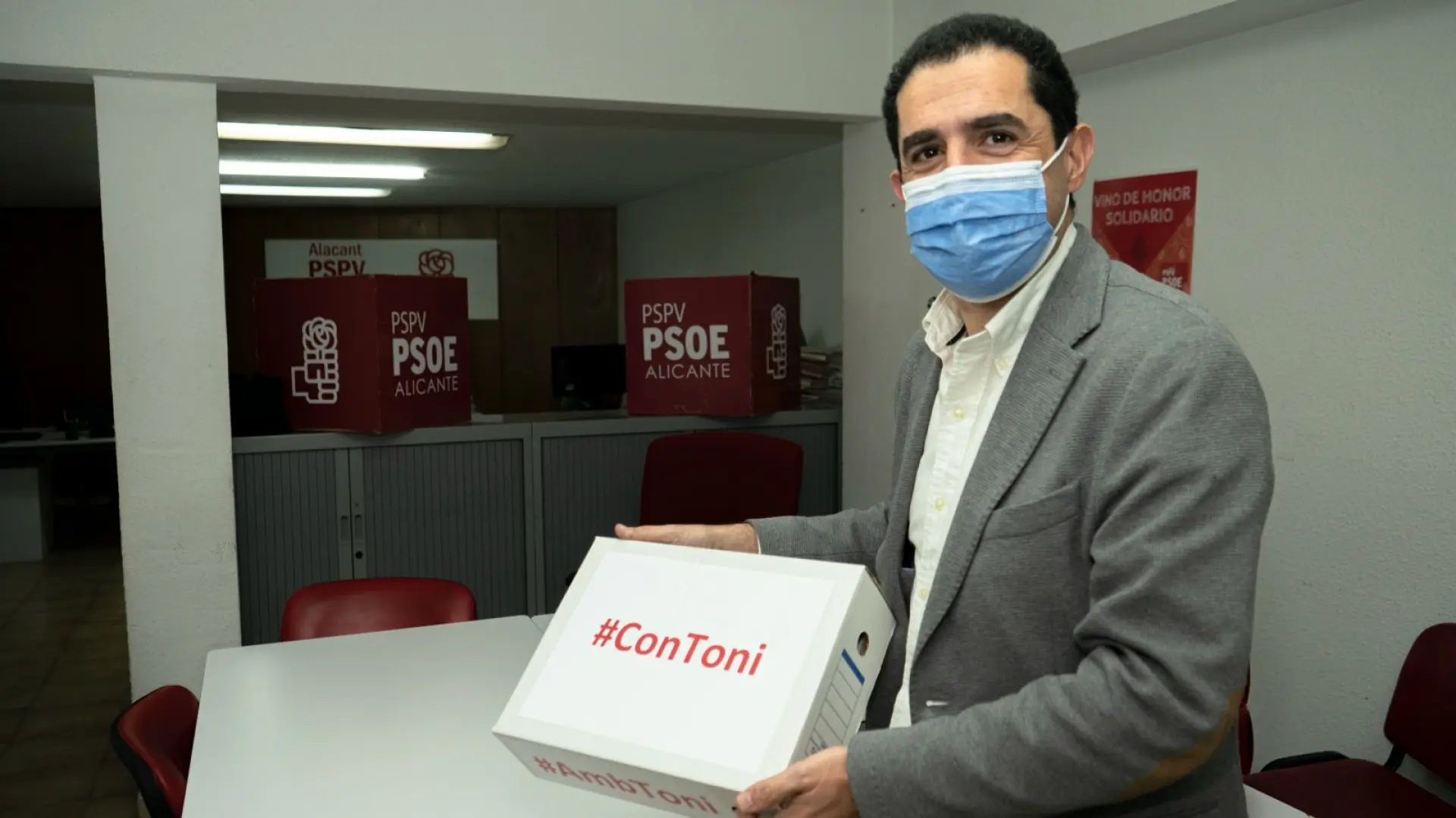 Toni Francés presenta los avales como candidato a la secretaría general ...