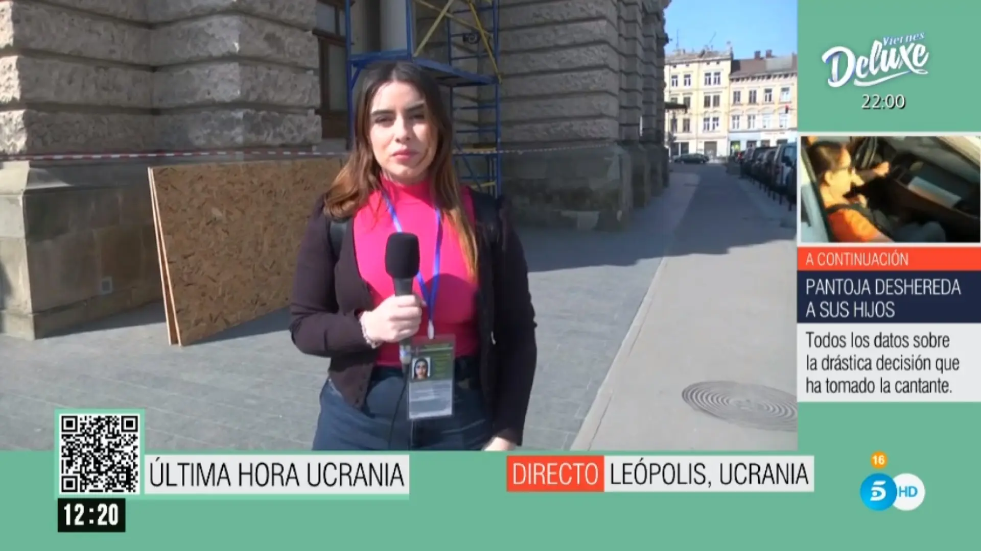 El programa de Ana Rosa | Sol Macaluso se despide de Ucrania y Patricia ...