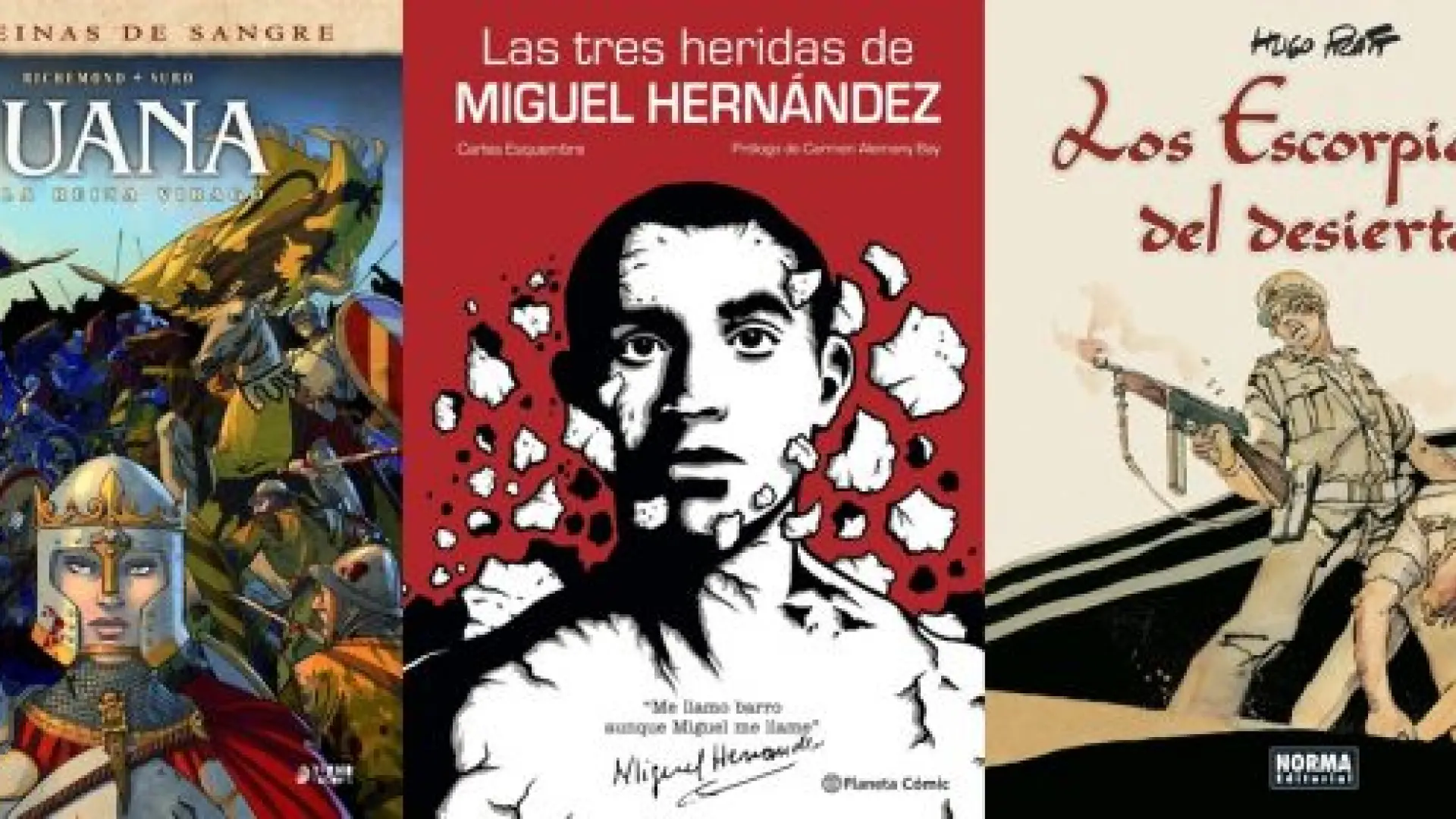 Seis recomendaciones de cómic histórico para regalar este Día del Libro