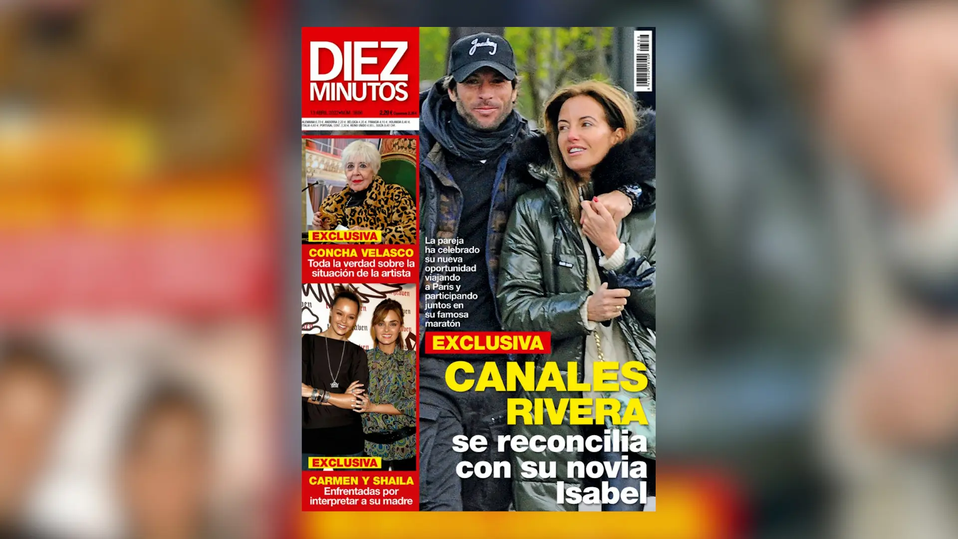 José Antonio Canales Rivera se reconcilia con su exnovia, Isabel, en un ...