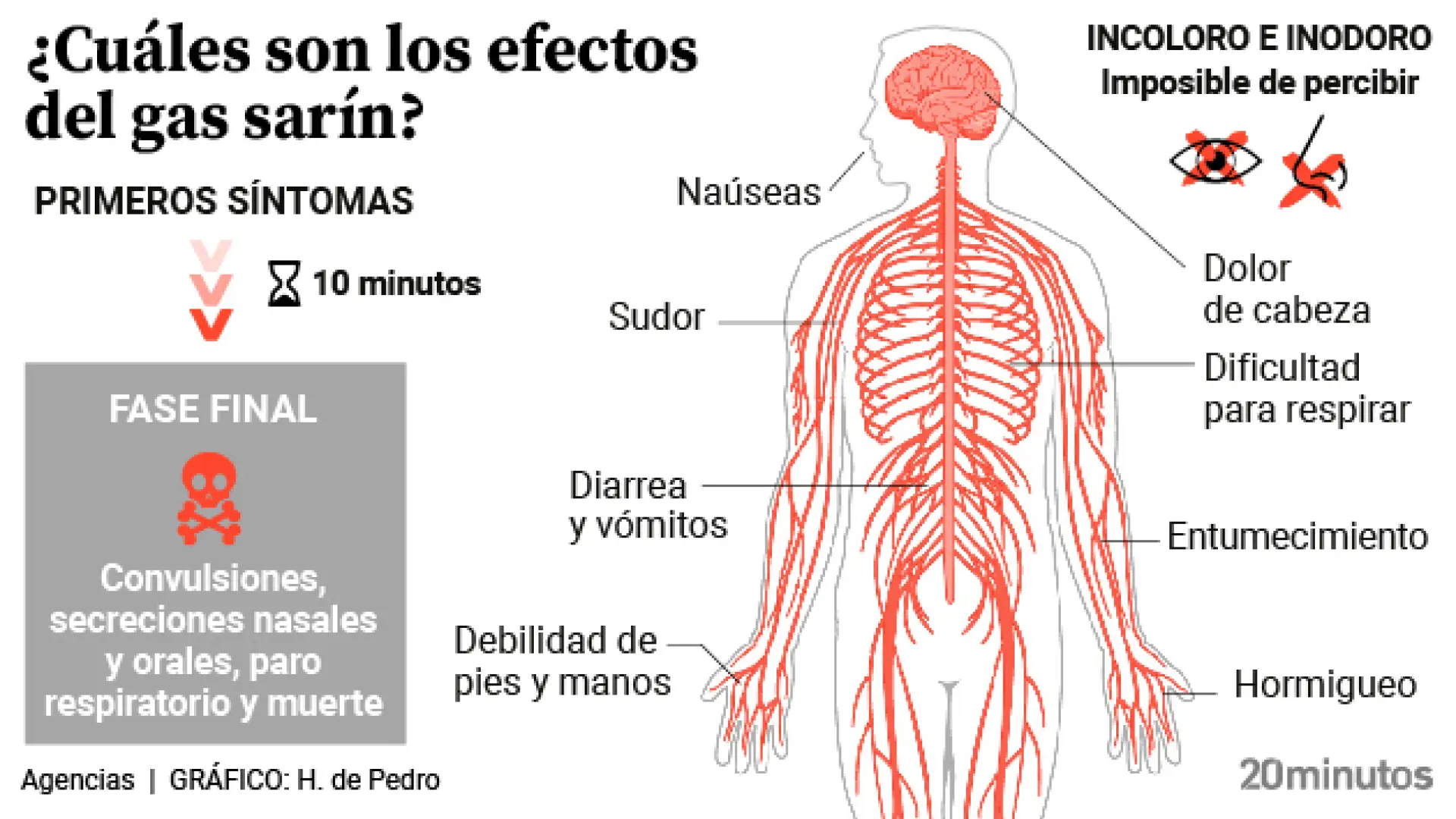 ¿Por qué se sospecha que Putin usa gas sarín en Donbás? Los efectos de ...