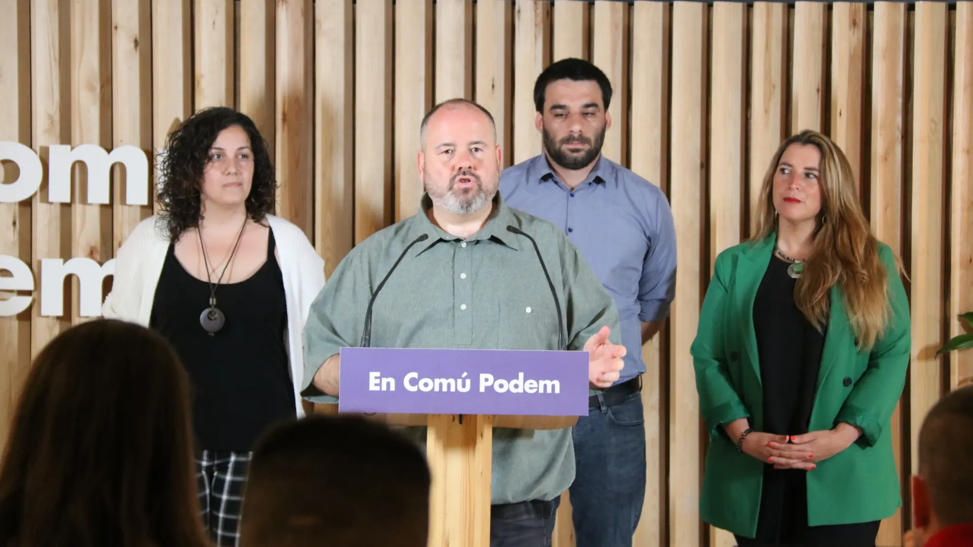 Los comuns y Podem se presentarán juntos en las elecciones municipales ...