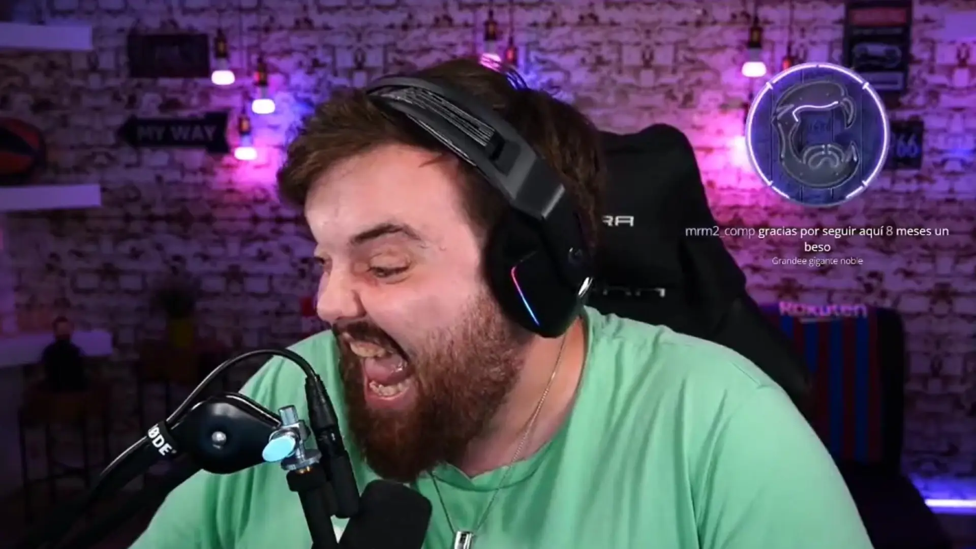 Ibai Llanos llora de risa al contar el despiste del Kun Agüero en su ...