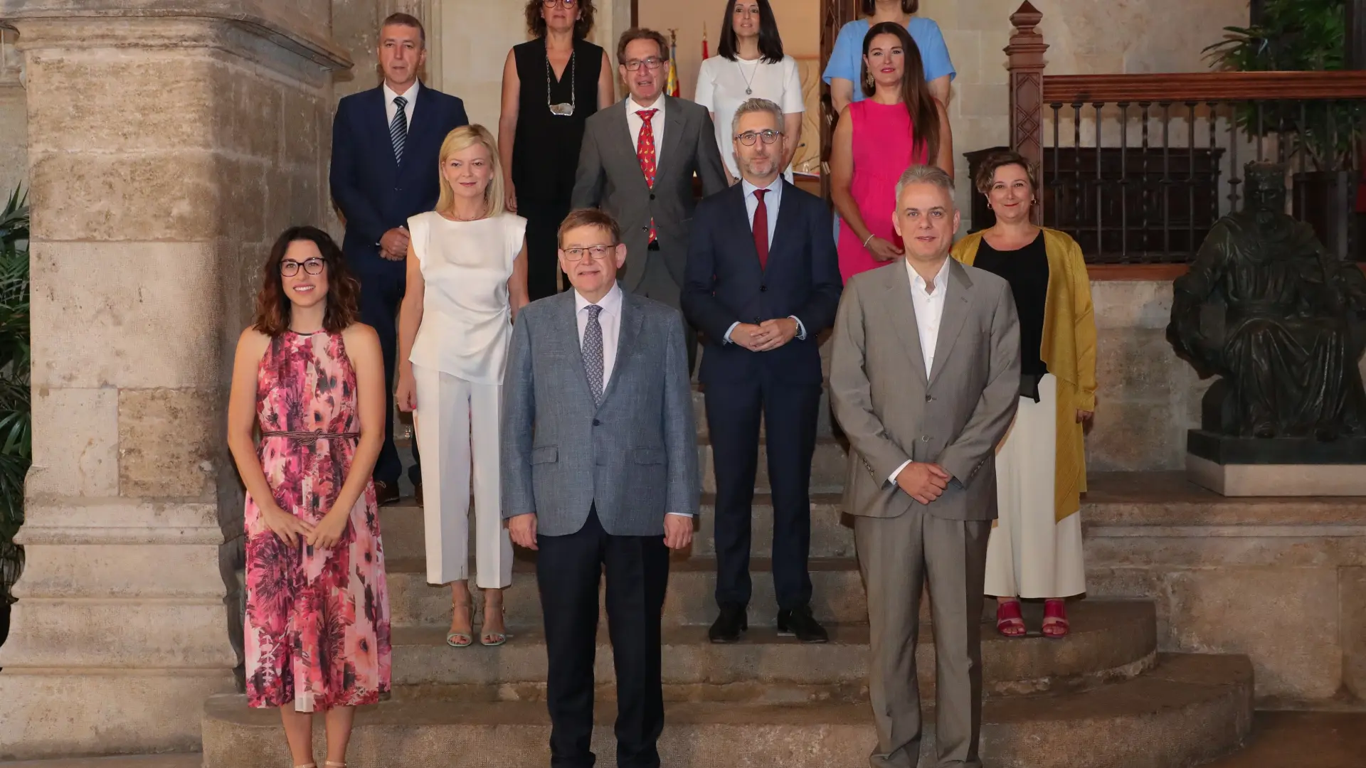 El nuevo Consell se reúne por primera vez en el Palau de la Generalitat