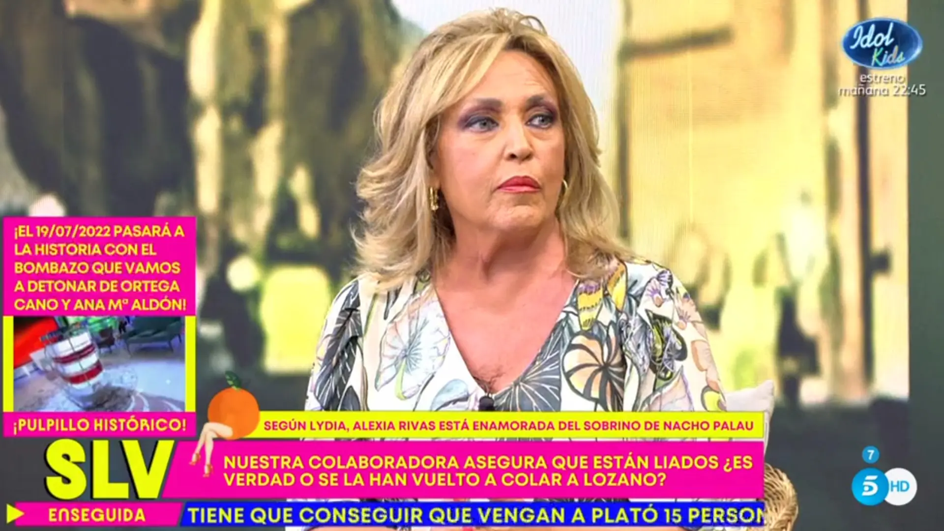 Sálvame: Alexia Rivas desmiente a Lydia Lozano, que asegura que está ...