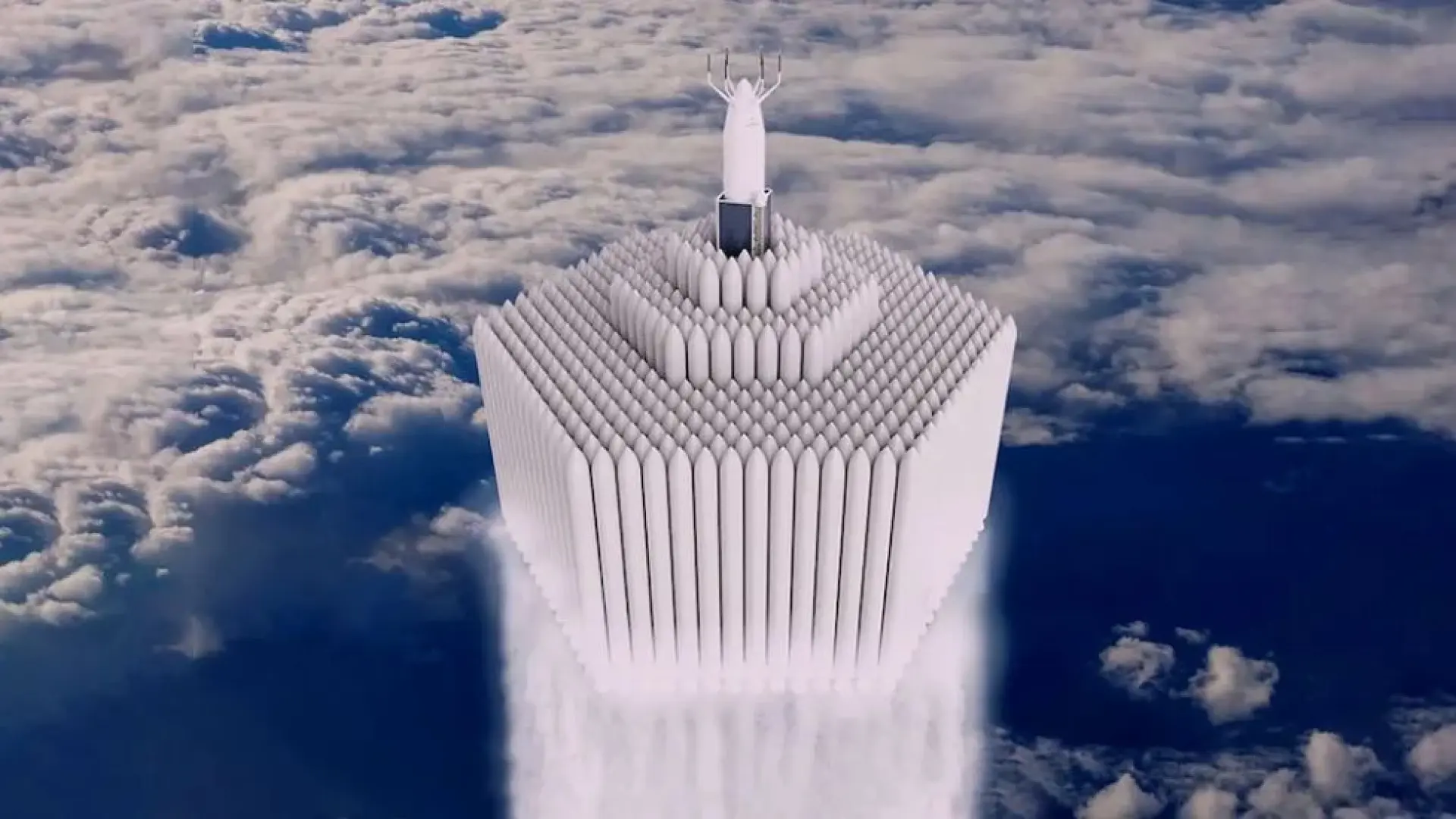 EcoRocket Heavy: el diseño de un cohete espacial que es cuatro veces ...