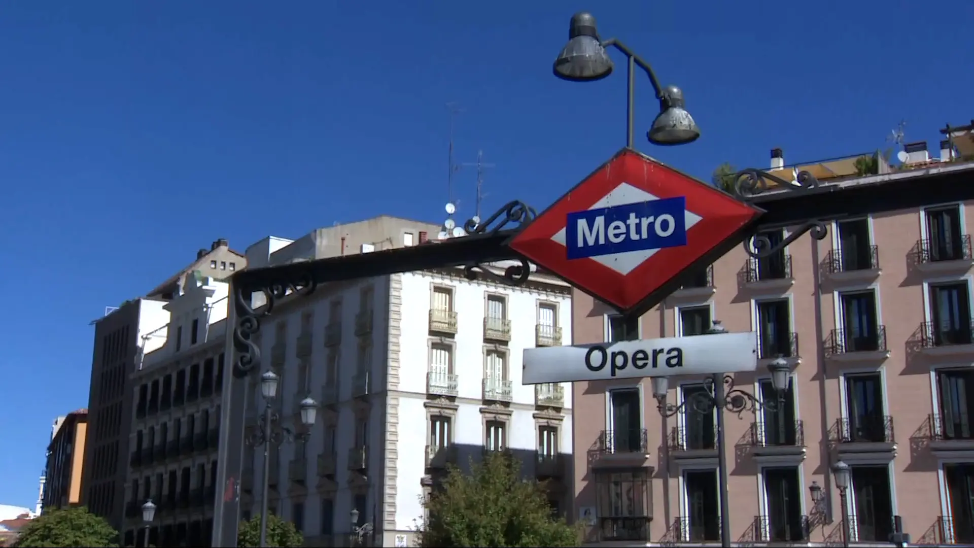 Vídeo Estación De Opera De Madrid Entre Las Primeras En Las Que Se