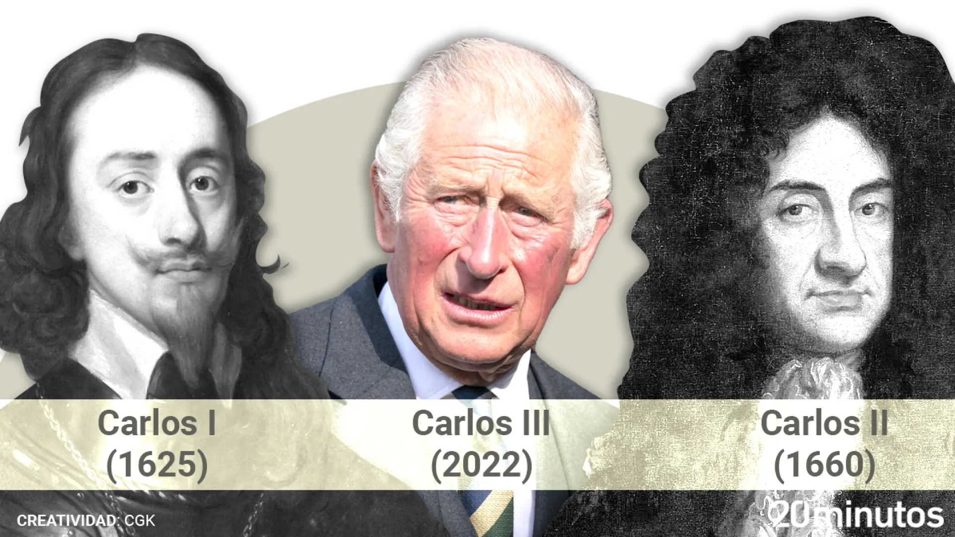 Un rey condenado y decapitado, un restaurador "alegre", una Revolución Gloriosa... Los otros ...