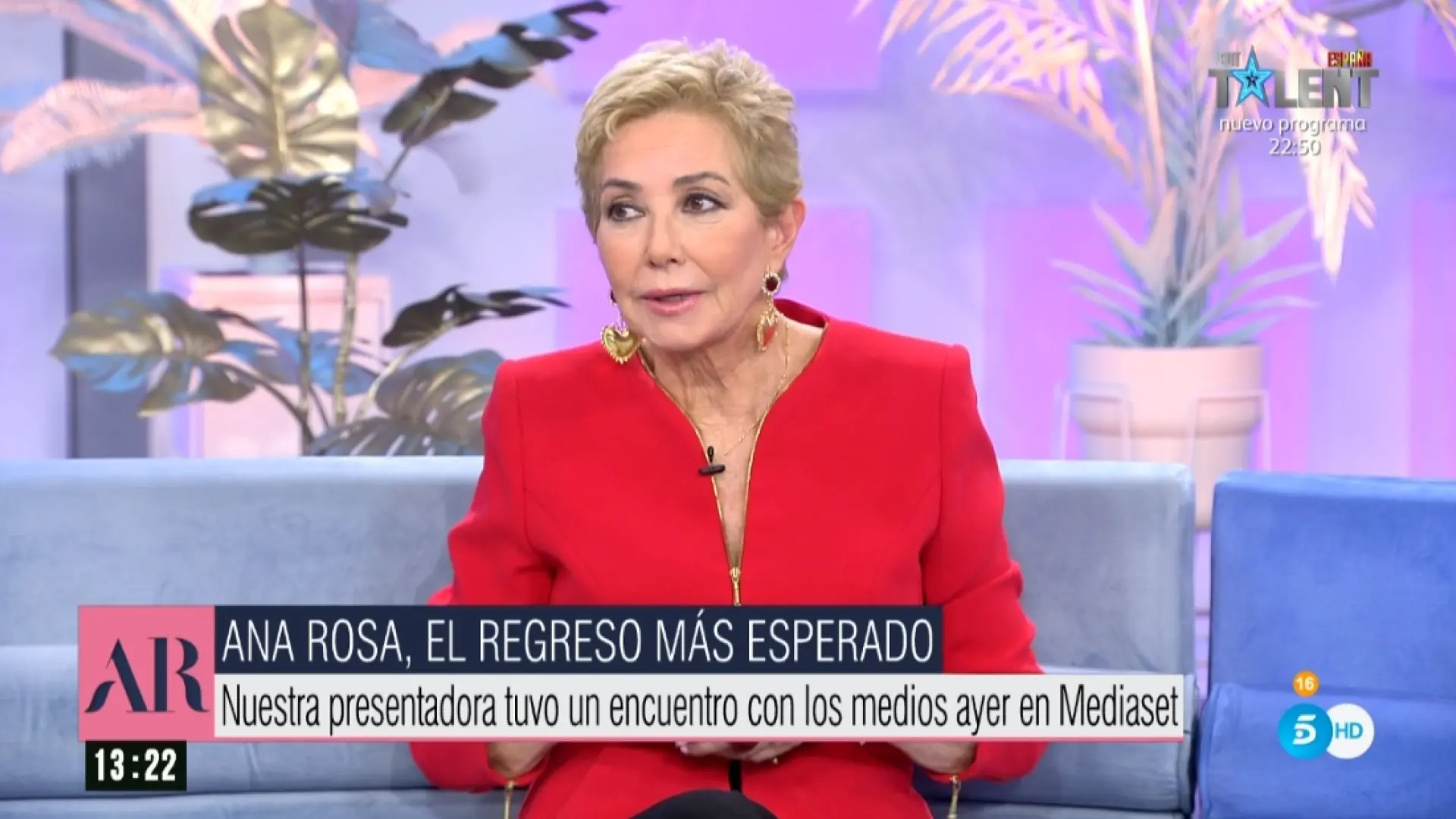 El programa de Ana Rosa | Ana Rosa Quintana recuerda cómo fue su regreso y manda un mensaje a ...