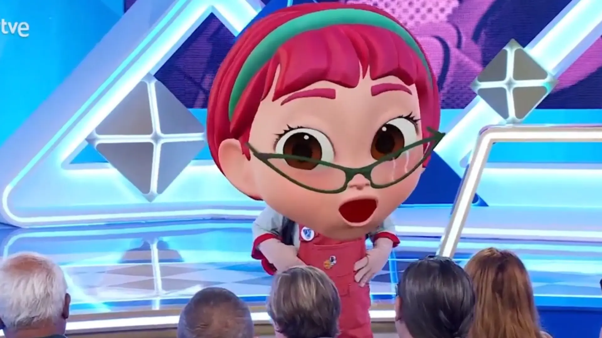 Mapi se enfada con una persona del público del programa de La 1: "¿No ...