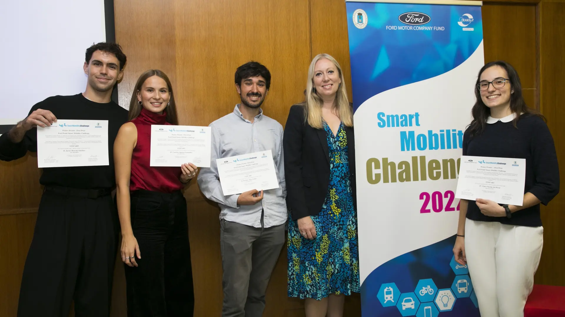 El Smart Mobility Challenge de Ford y la Universidad Politécnica de Madrid ya tiene ganadores