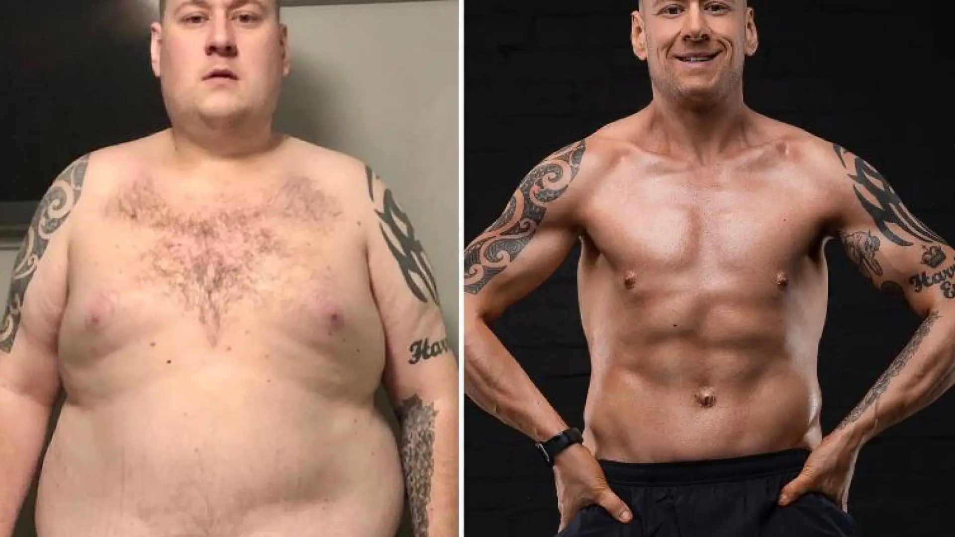 Pierde casi 100 kilos en tres años después de que su hijo le preguntara si iba a morir por ...