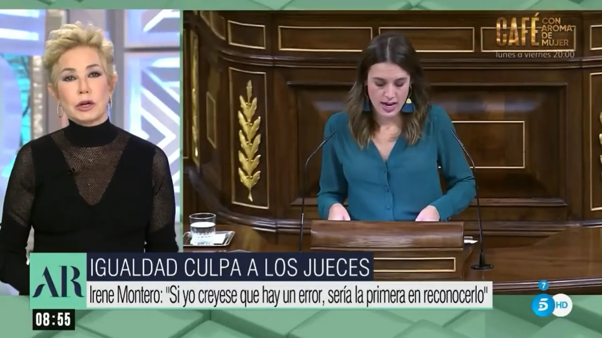 El programa de Ana Rosa | Ana Rosa Quintana, sobre Irene Montero y la ...