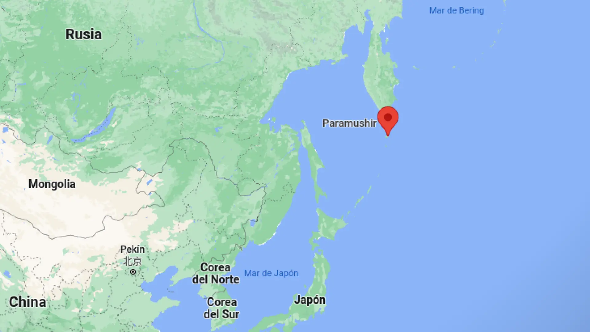 Mapa De Las Islas Kuriles Viaje A Las Islas Kuriles, El Frente