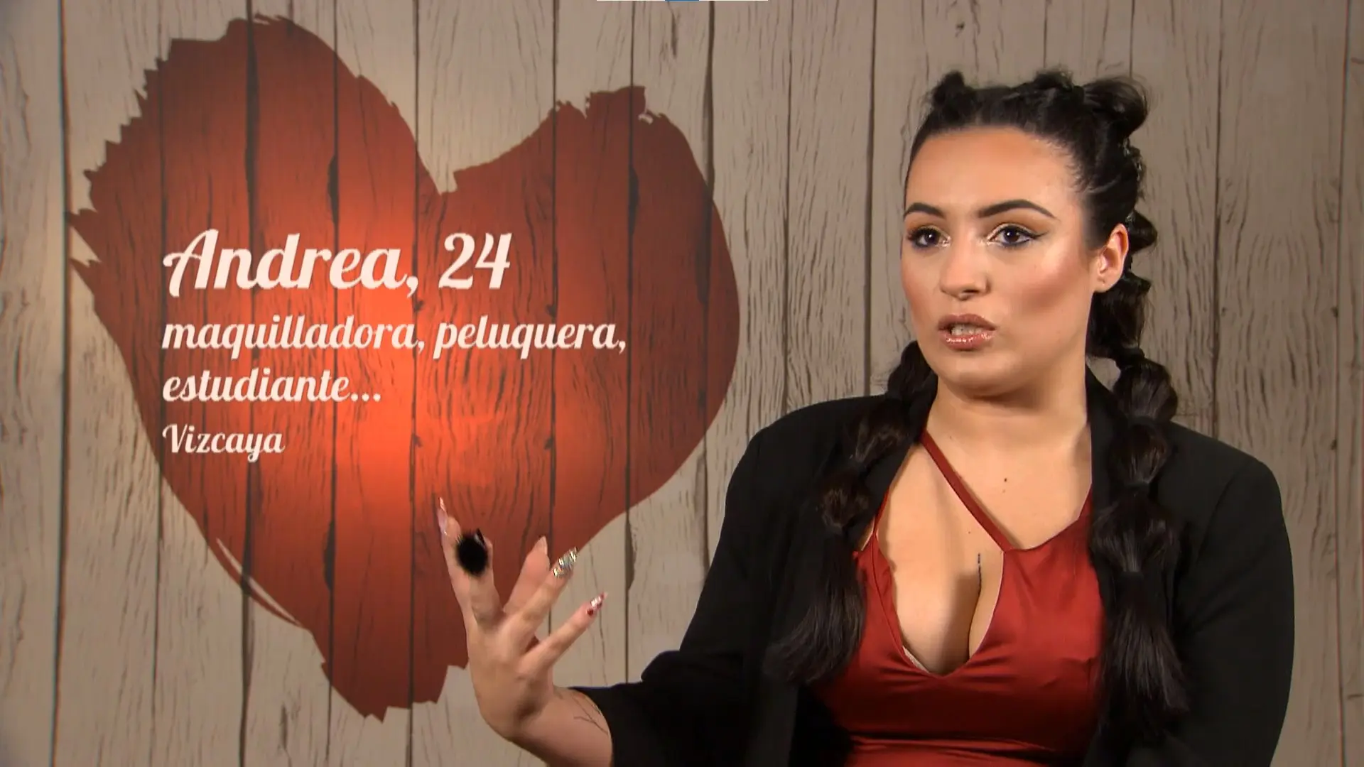 Andrea, en 'First Dates': "Jamás me enamoraría de un feo, no son para mí"
