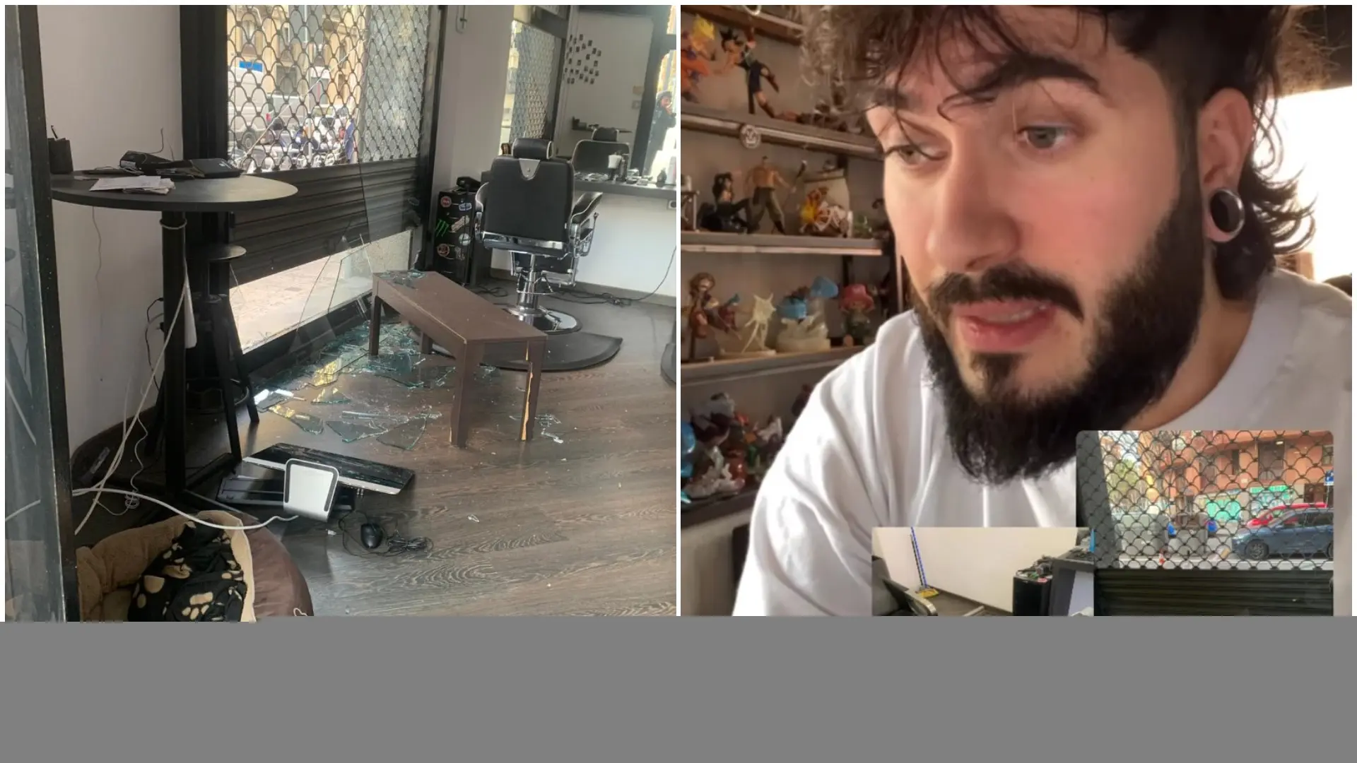 Wismichu denuncia el robo y destrozo de su barbería en Barcelona: "No entiendo por qué nadie ...