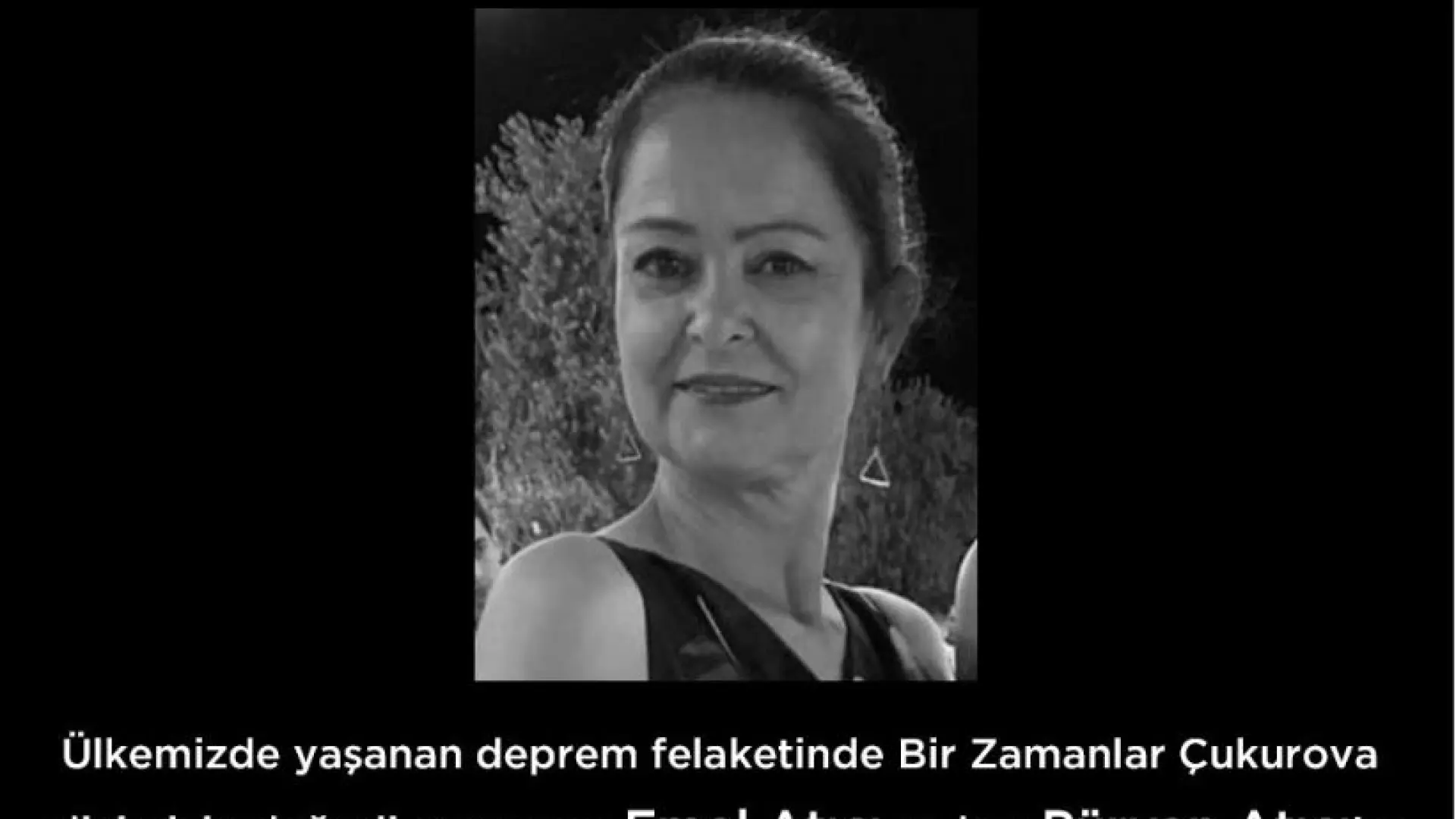 Mueren la actriz de 'Tierra amarga' Emel Aici y su hija en el terremoto ...