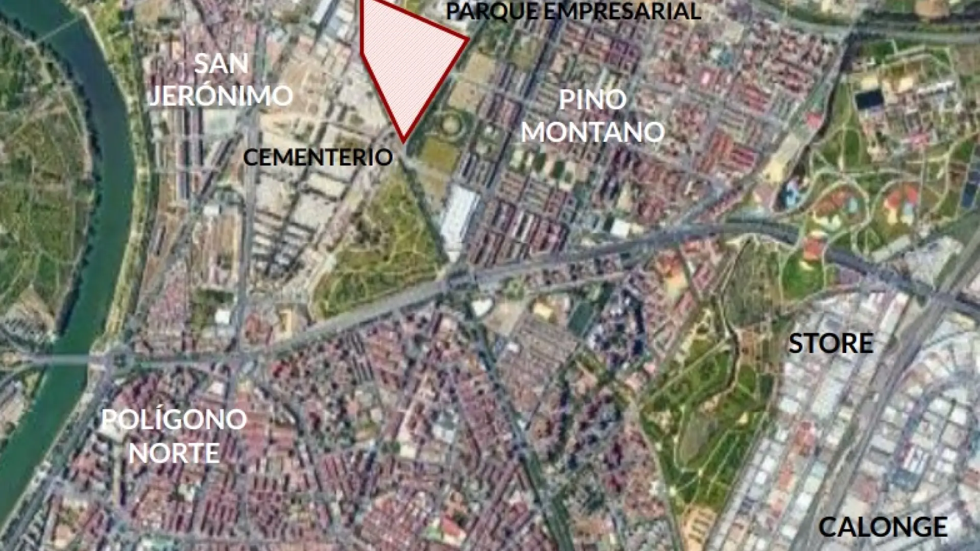 El Ayuntamiento da luz verde al nuevo barrio de San Jerónimo con 720 VPO y un pulmón verde de ...