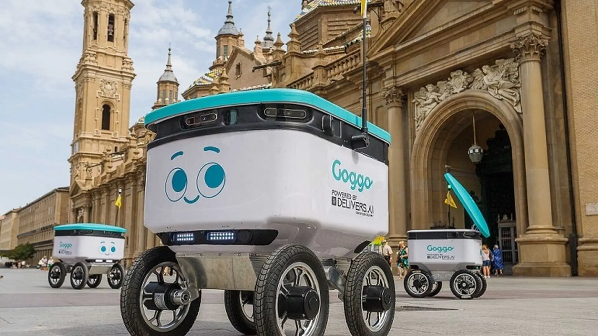 La movilidad que solucionará los atascos: robots de reparto y semáforos ...