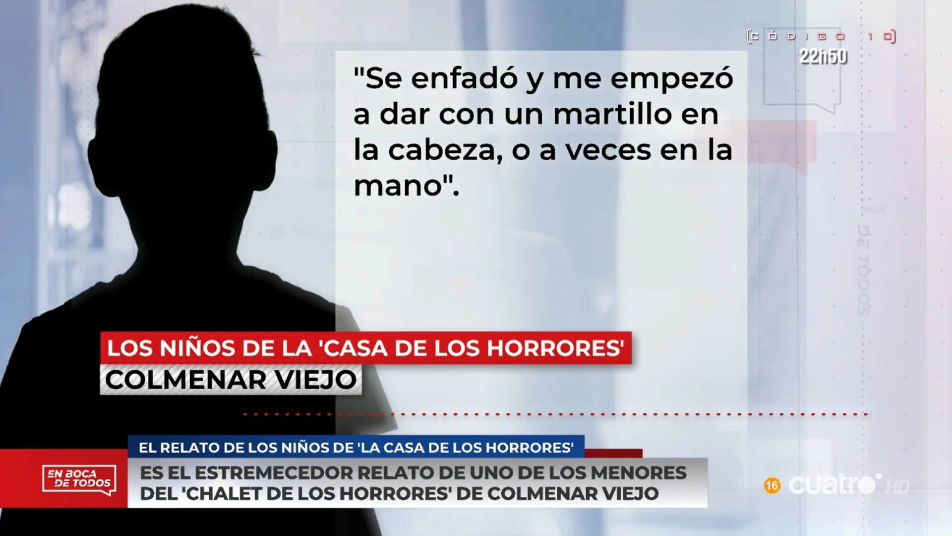 'En boca de todos' muestra las declaraciones de los niños de la 'Casa de los horrores': "Mi ...