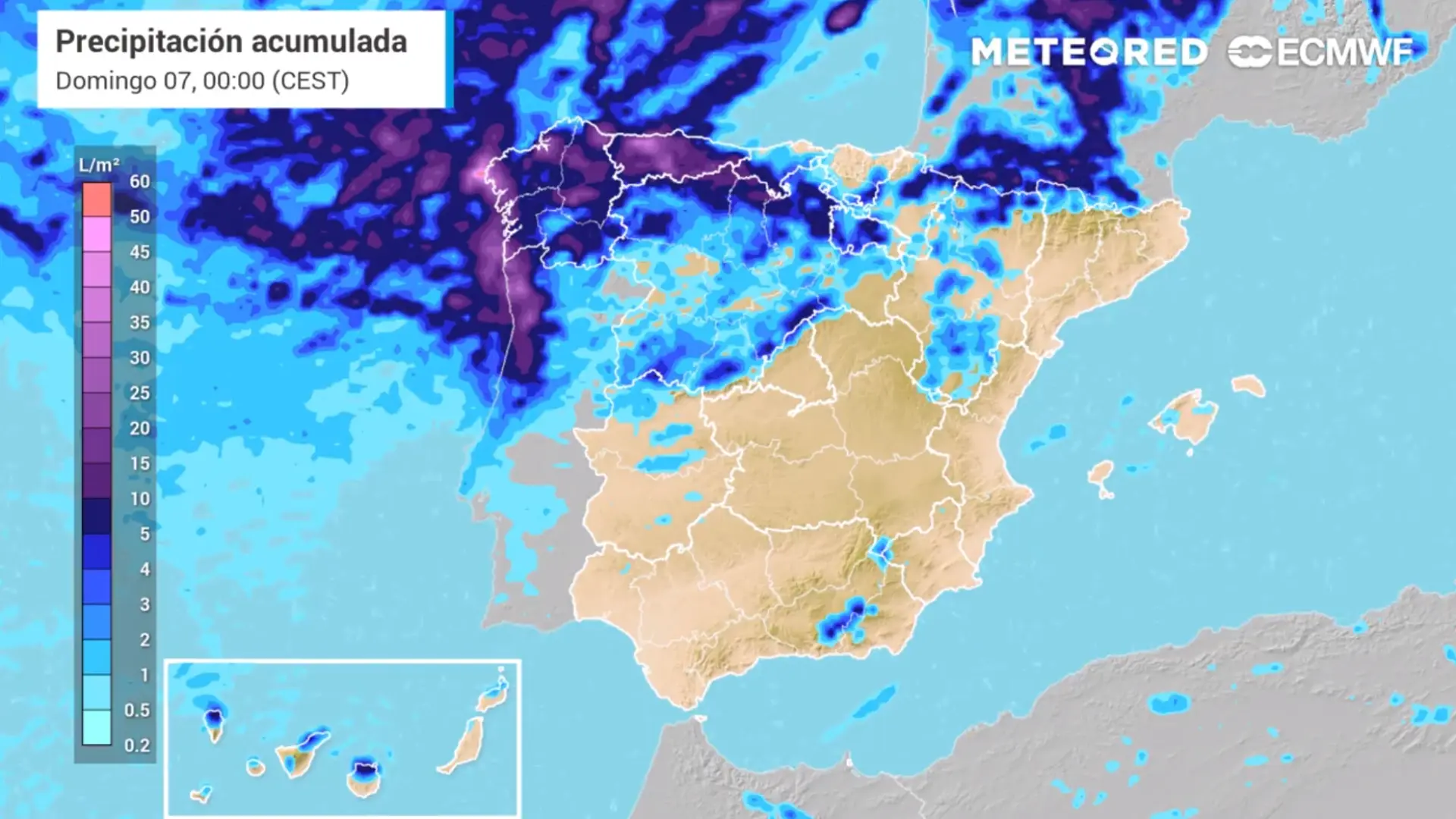 Llega un fin de semana de fuertes tormentas y un descenso notable de ...