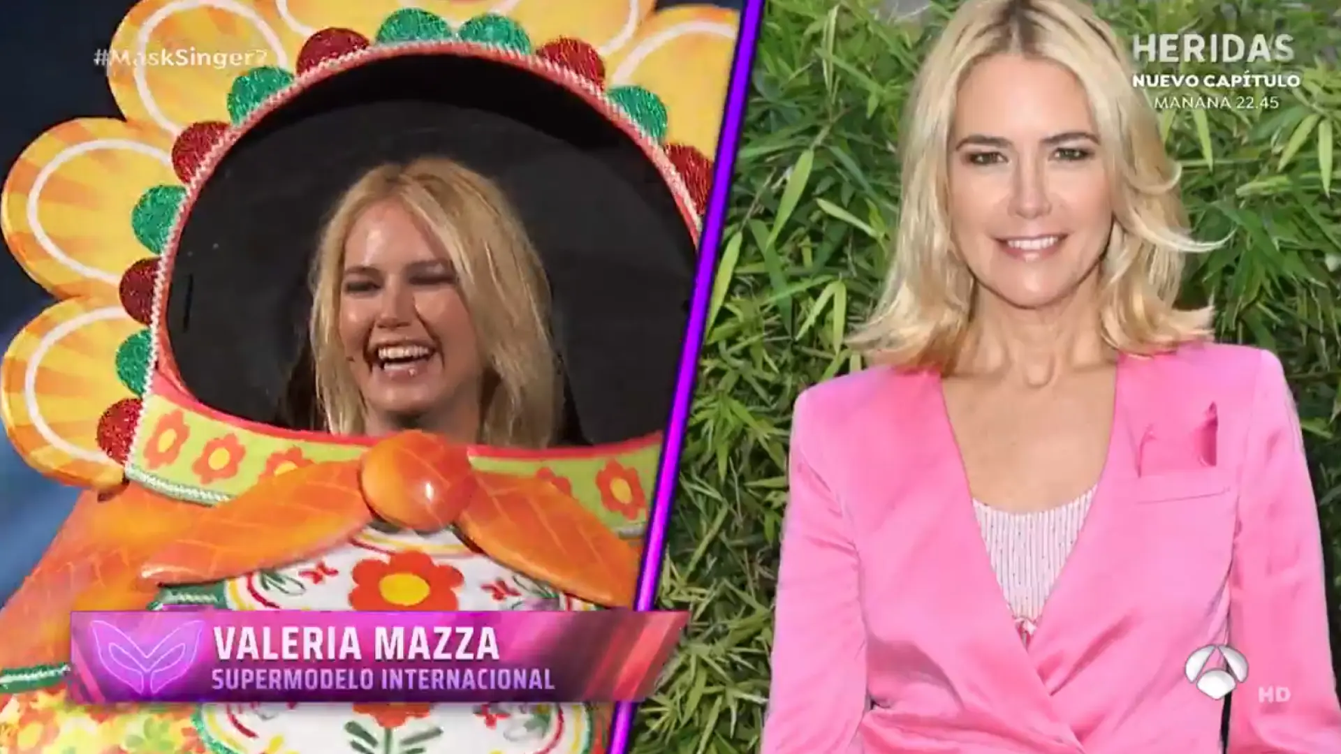 La supermodelo que se escondía bajo la máscara de la Matrioska en 'Mask ...