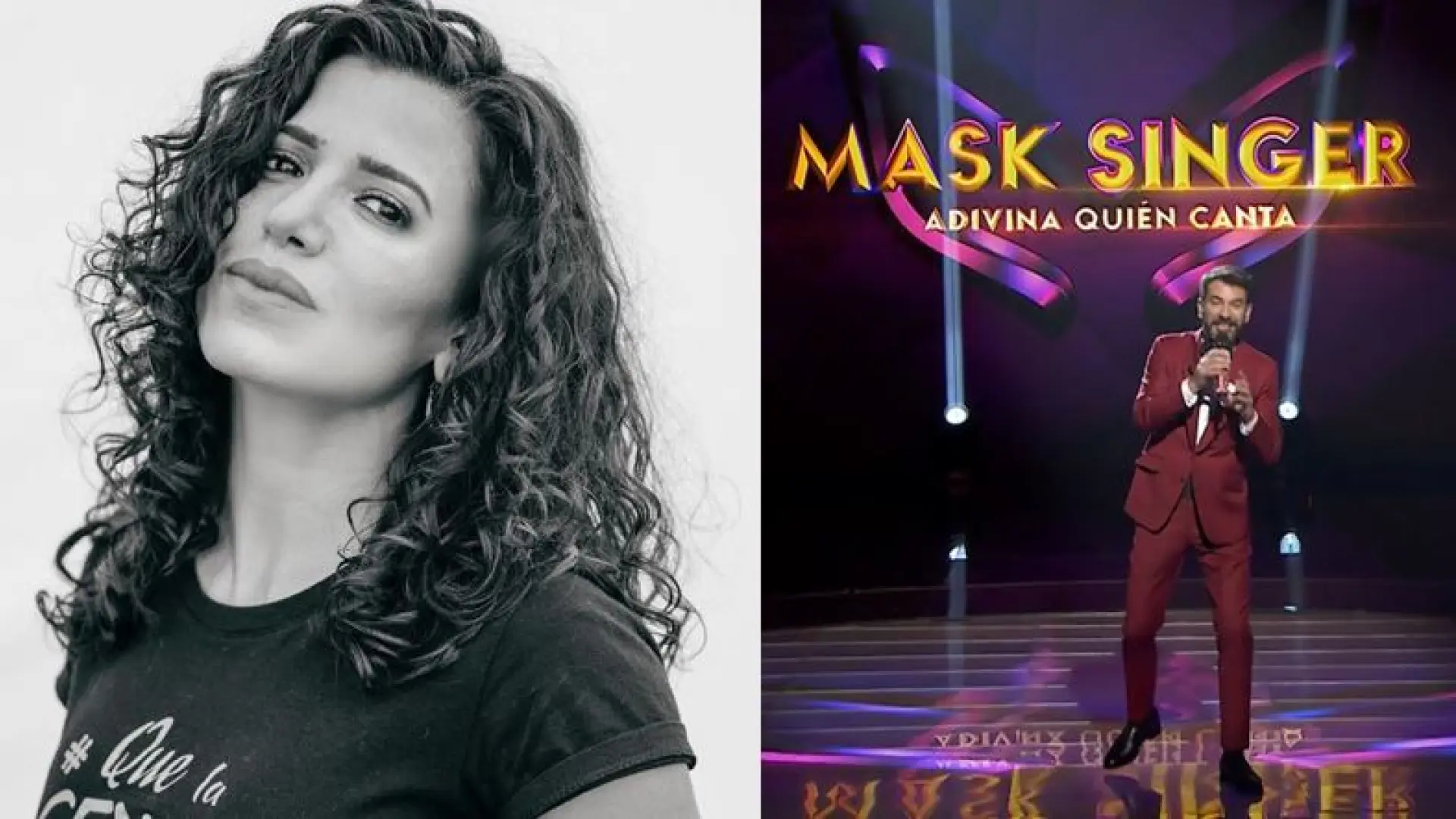Así es Chus Herranz, la cantante del tema de apertura de 'Mask Singer ...