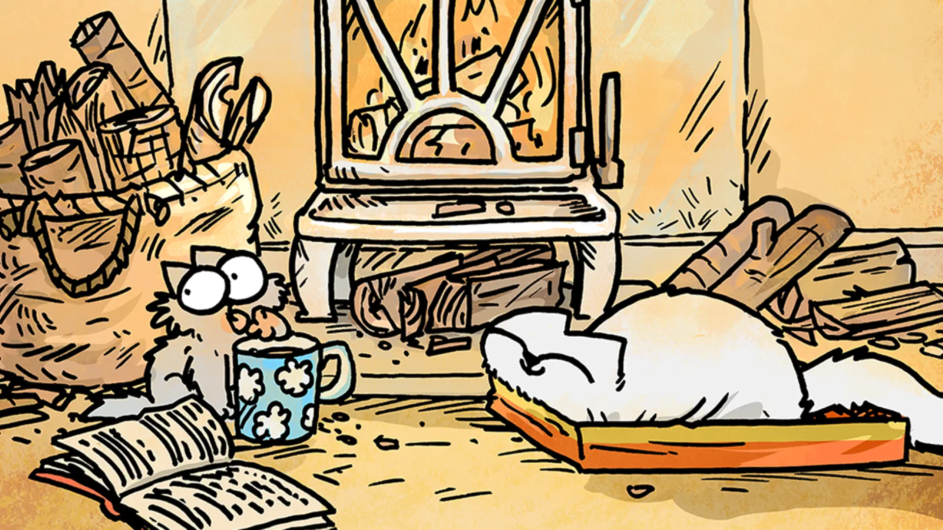 Simon Tofield, creador de 'Simon's Cat': "Me inspiré en un gato ...