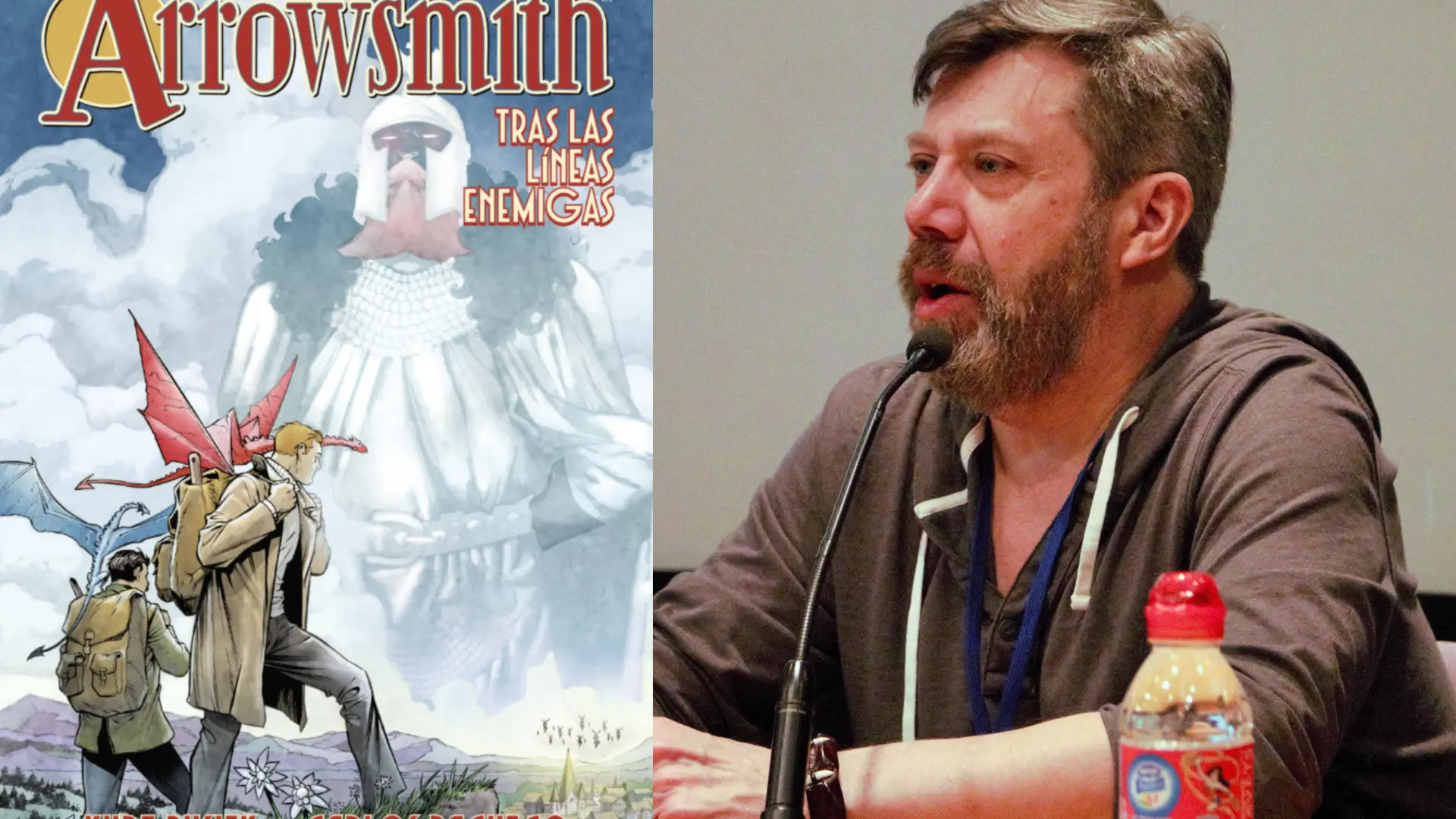 El segundo volumen del cómic 'Arrowsmith', llevará en su tinta las ...