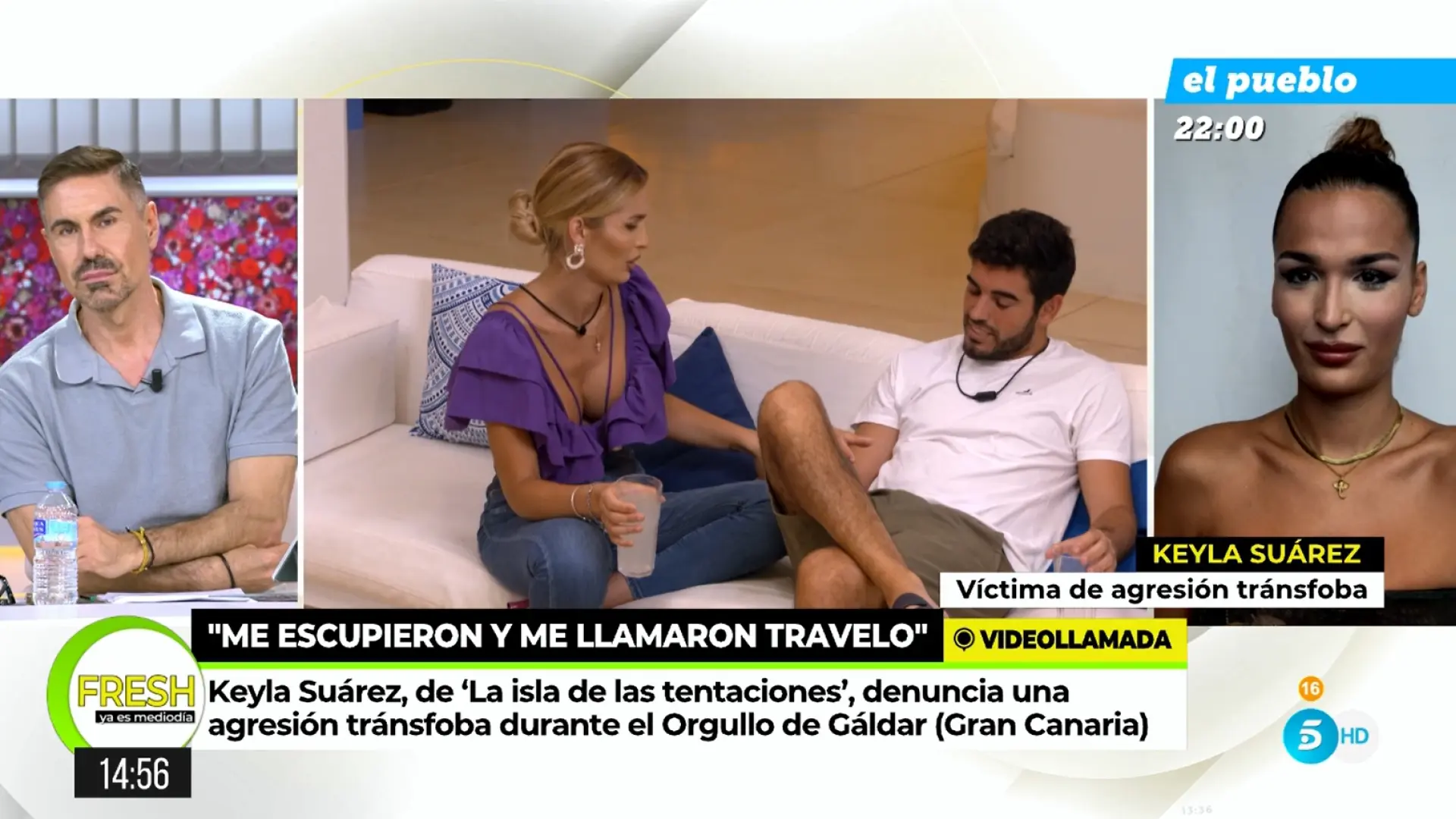 Keyla, de 'La isla de las tentaciones', denuncia una agresión tránsfoba durante la celebración ...